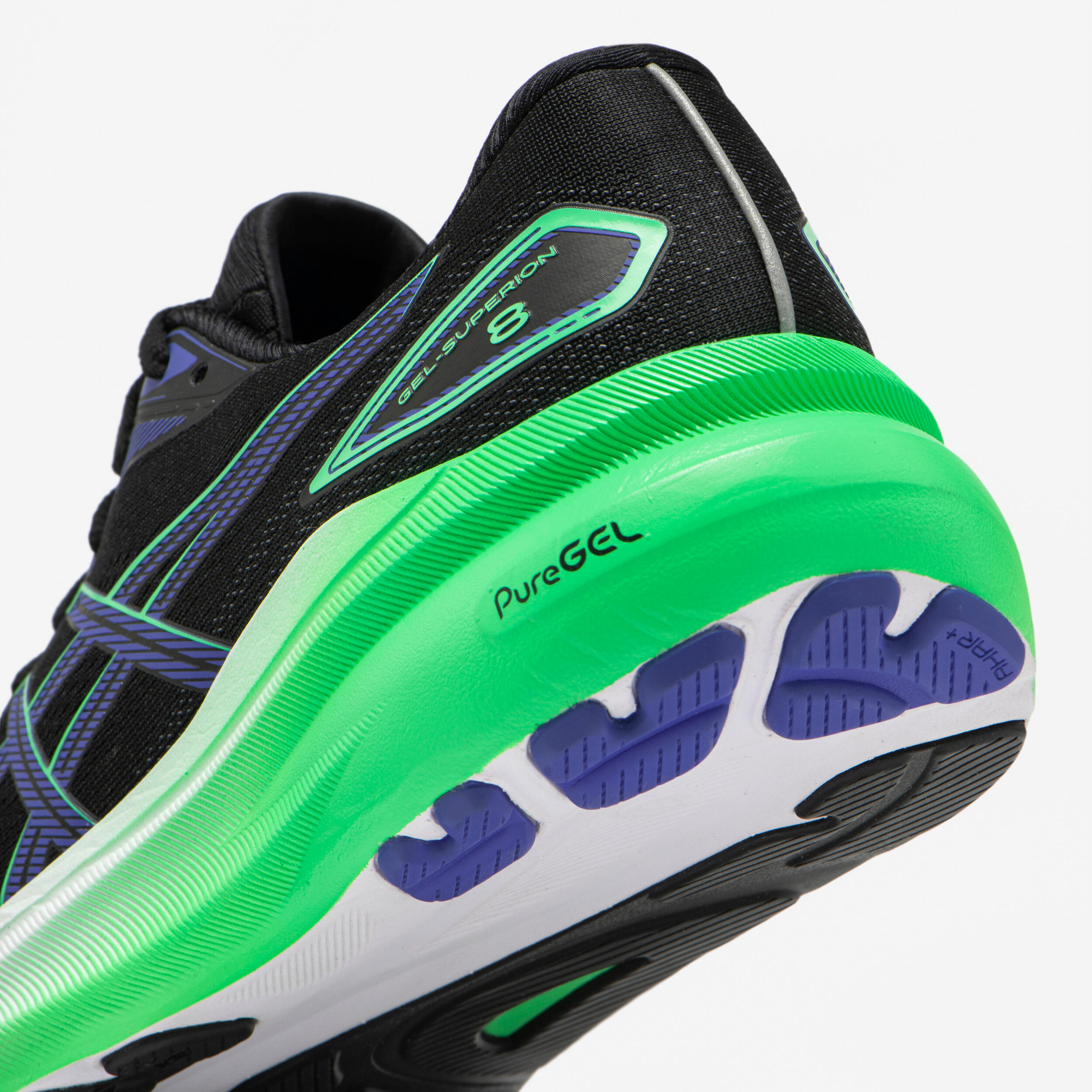 Men's running shoes, Asics Superion 8 - Turquoise/Green ASICS | Decathlon