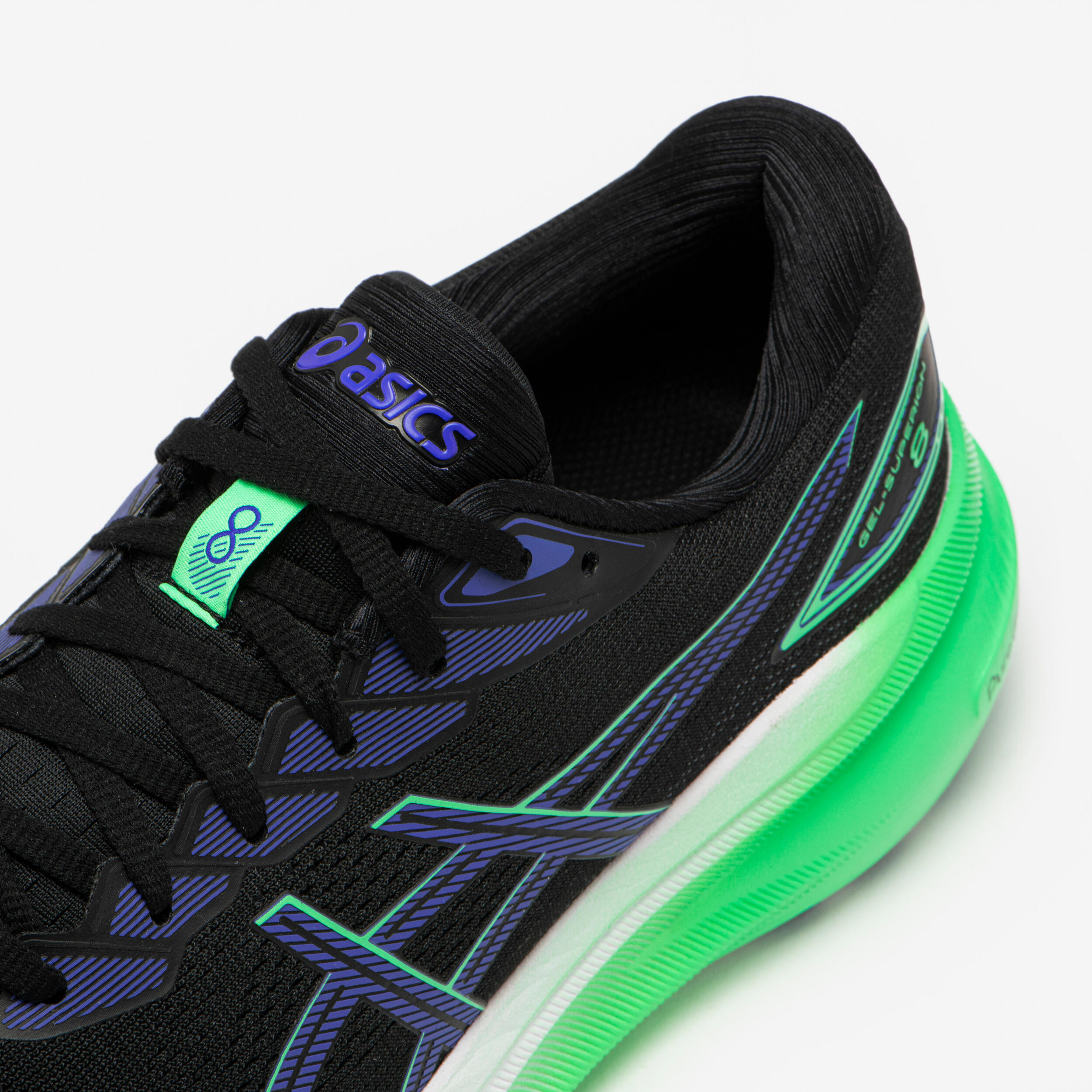 Men's running shoes, Asics Superion 8 - Turquoise/Green ASICS | Decathlon
