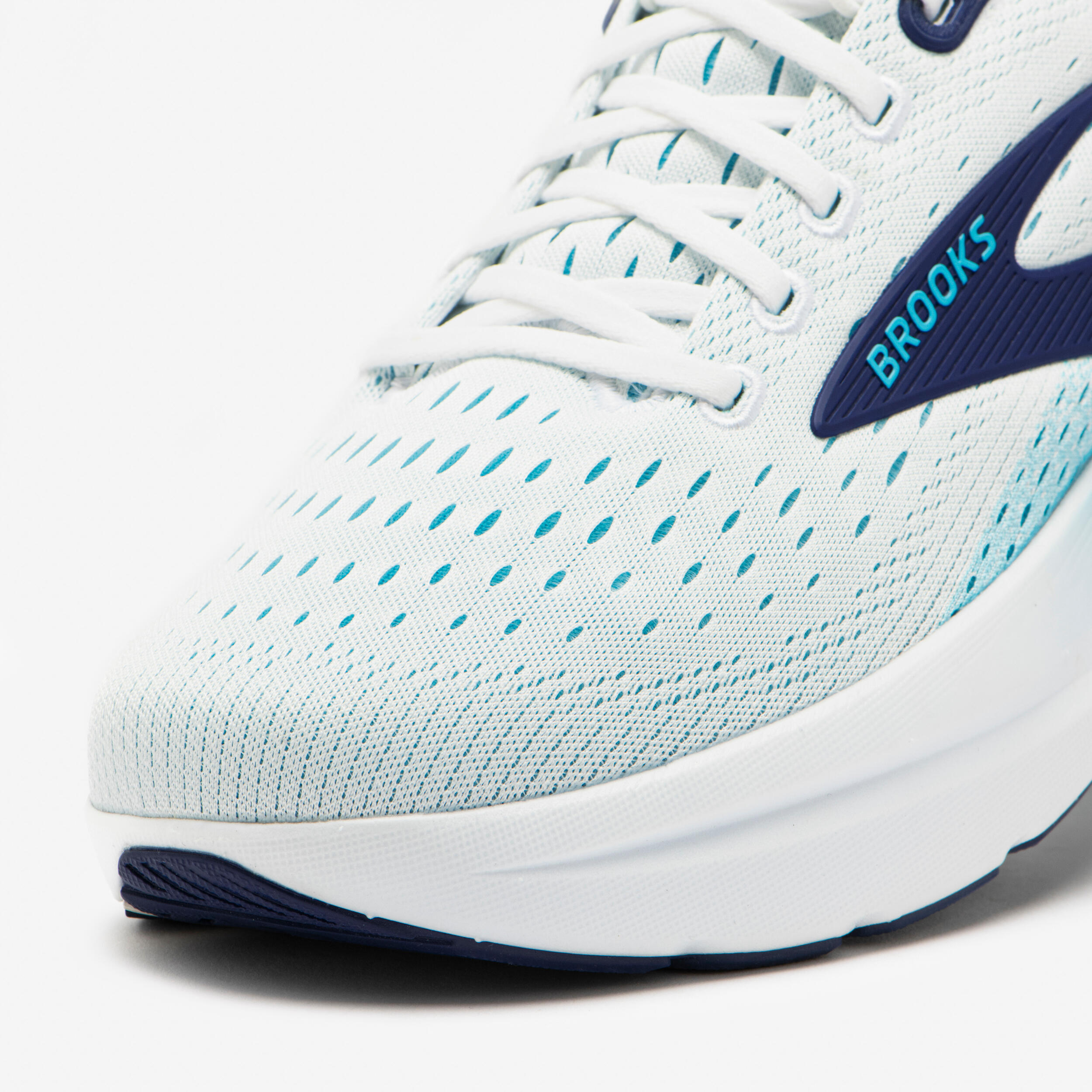 Herren-Laufschuh, Brooks Ghost Max 3 weiss und blau BROOKS | Decathlon