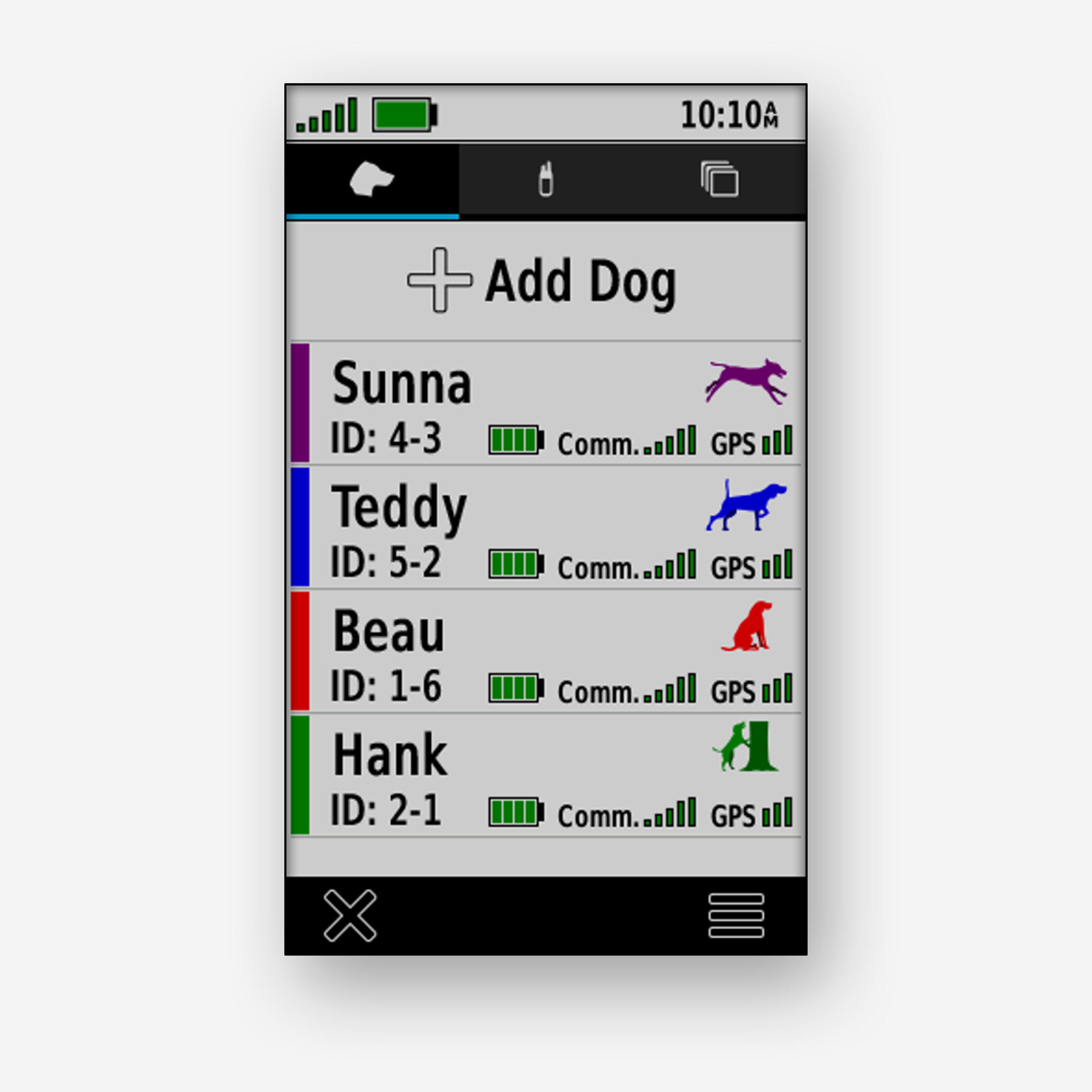 GPS Alpha 200 F PLUS collar remote control - Decathlon