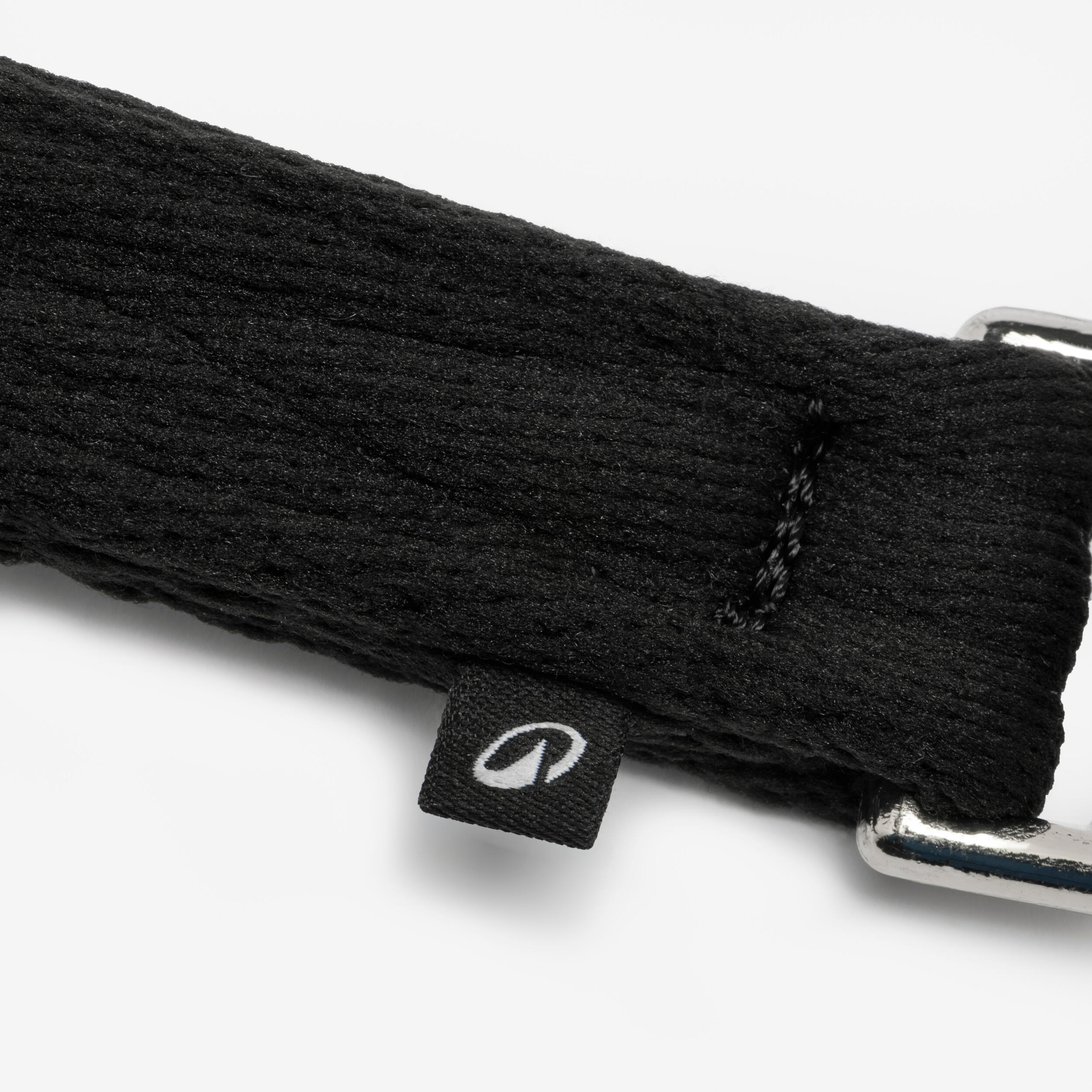 Horse Riding Lunging Strap Soft - Black - Decathlon