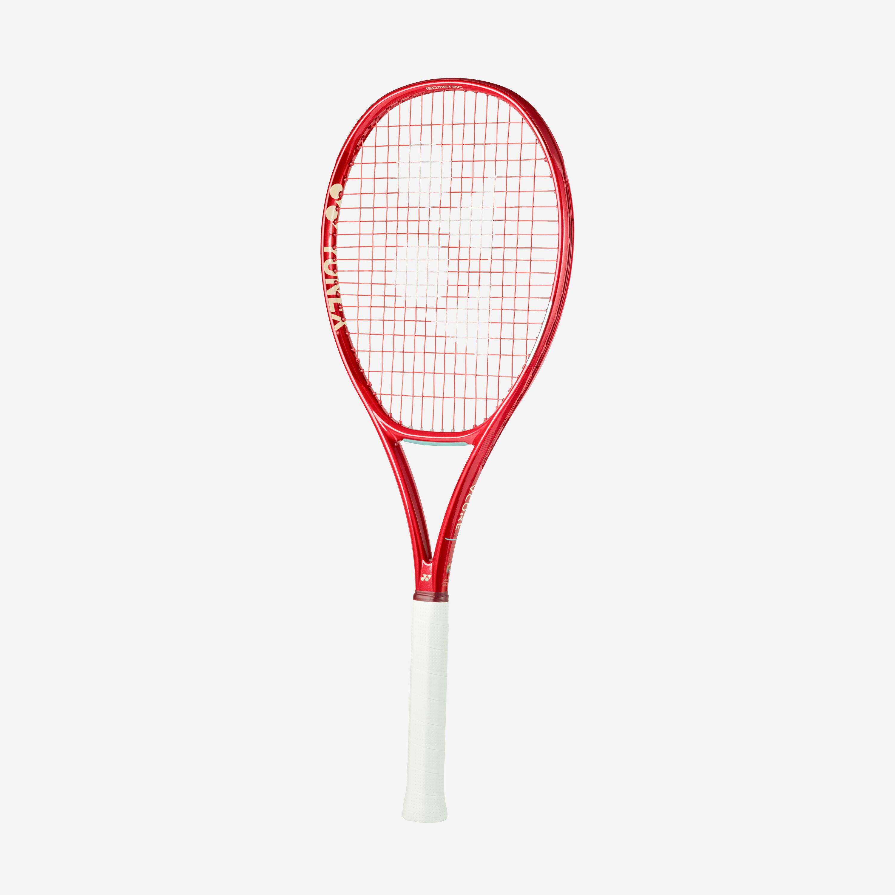 Adult Tennis Racket VCore 100 300 g - Sand Beige YONEX | Decathlon