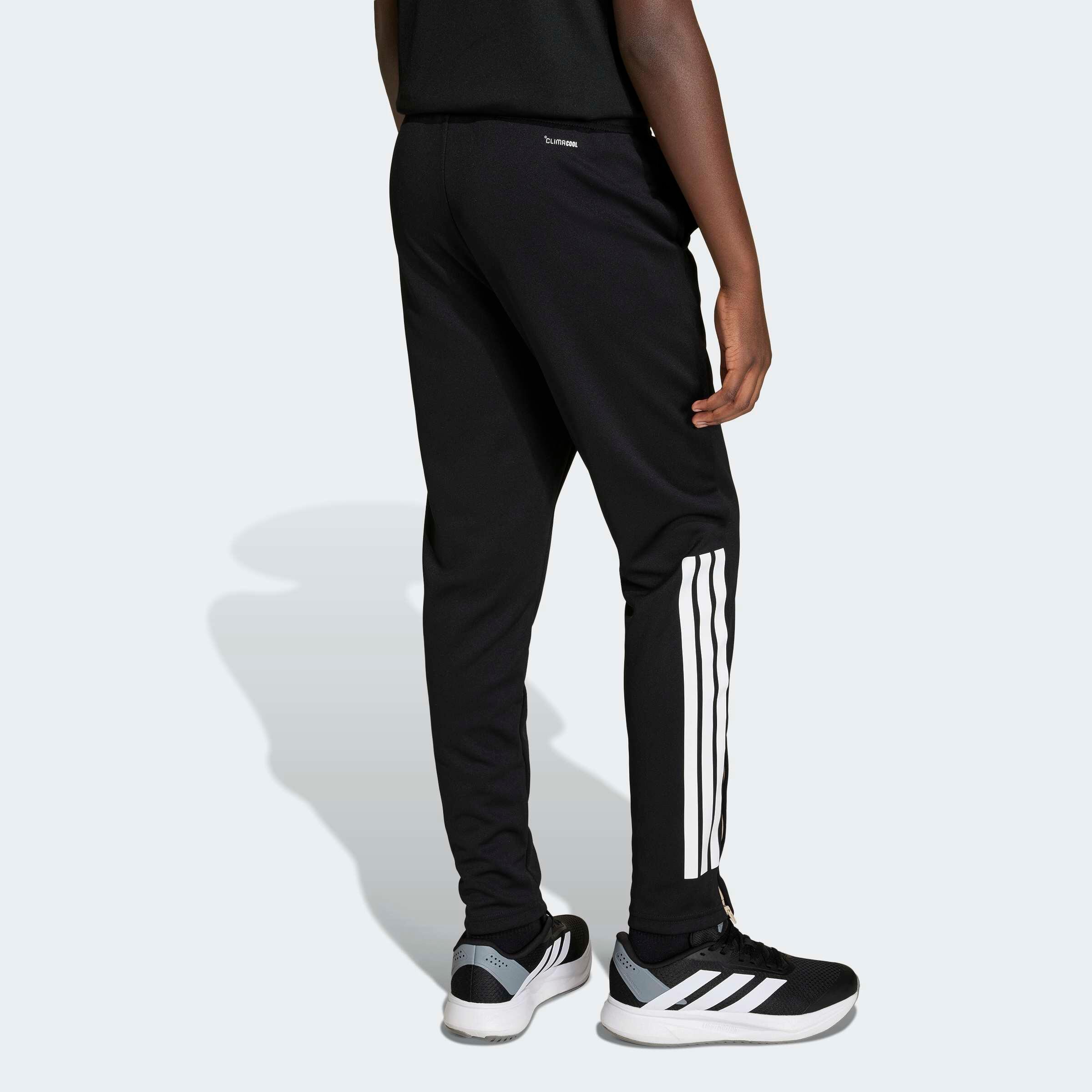 Kids' Training Bottoms Sereno 26 - Black/White ADIDAS | Decathlon