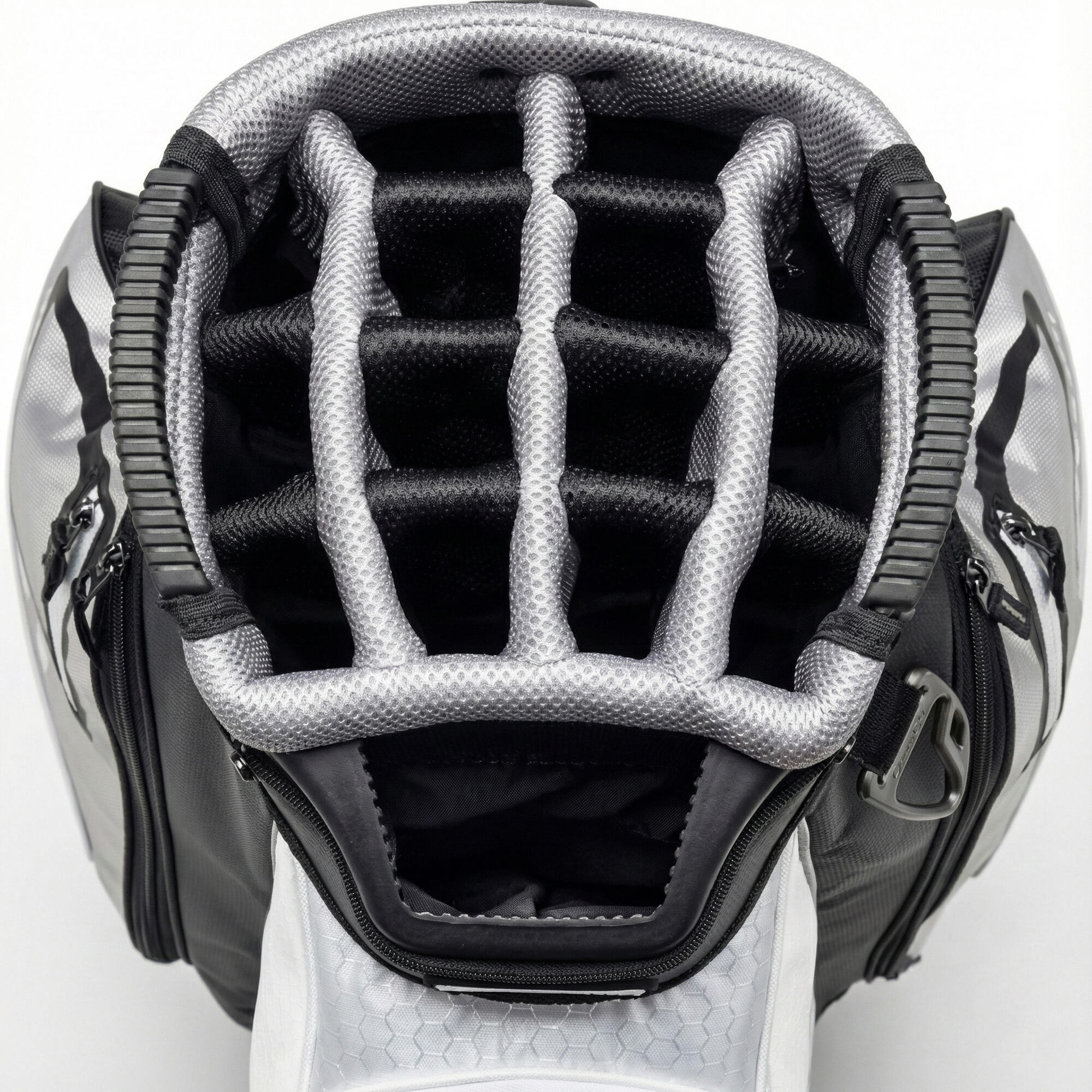 TAYLORMADE Select Plus golfový bag na vozík bielo-sivý - Decathlon