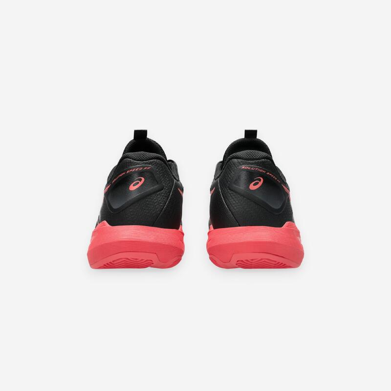 ASICS - Încălțăminte de tenis pe zgură, Solution Speed FF 4 Negru-Roz ...