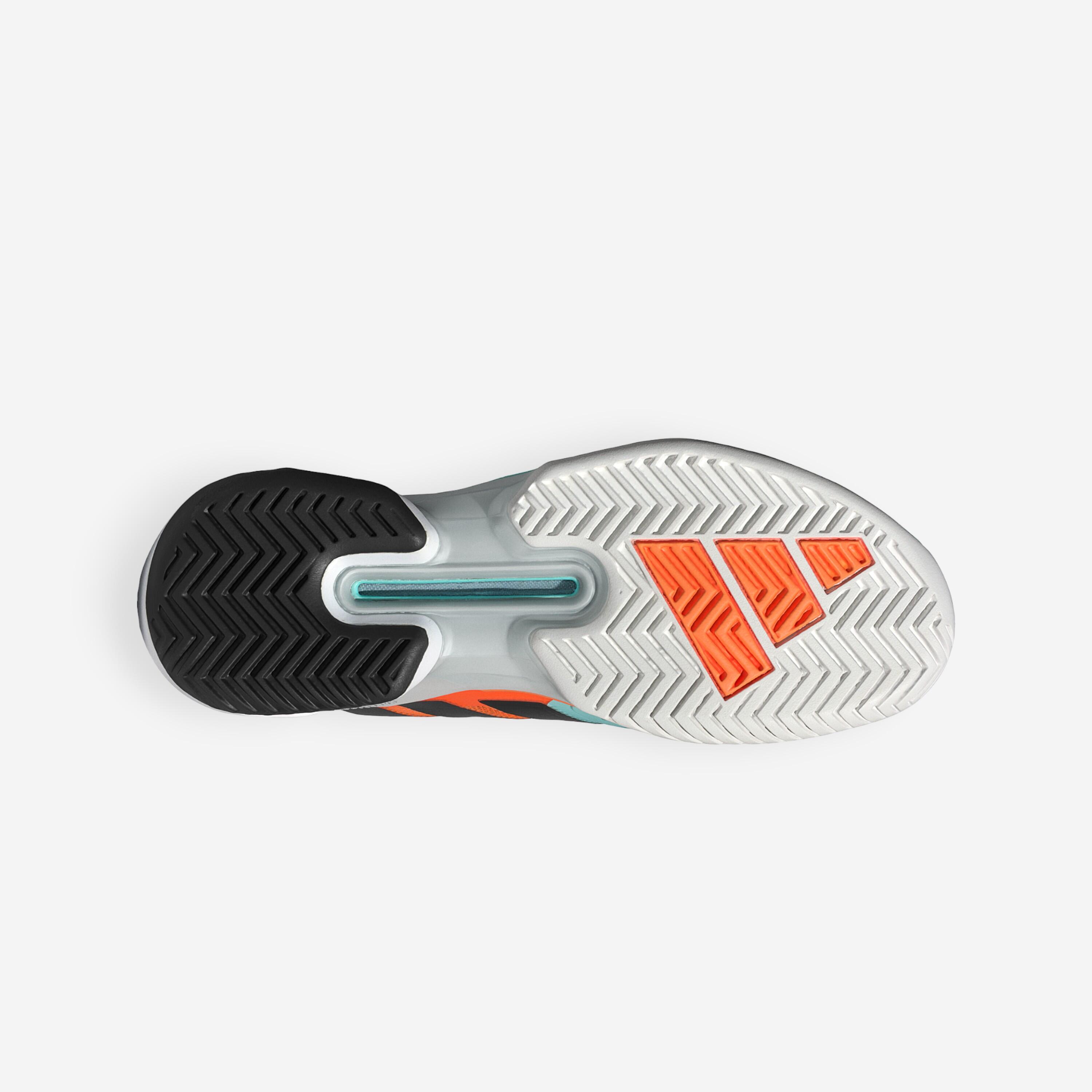 Men's Multicourt Tennis Shoes Ubersonic 5 - Blue/Orange - Decathlon