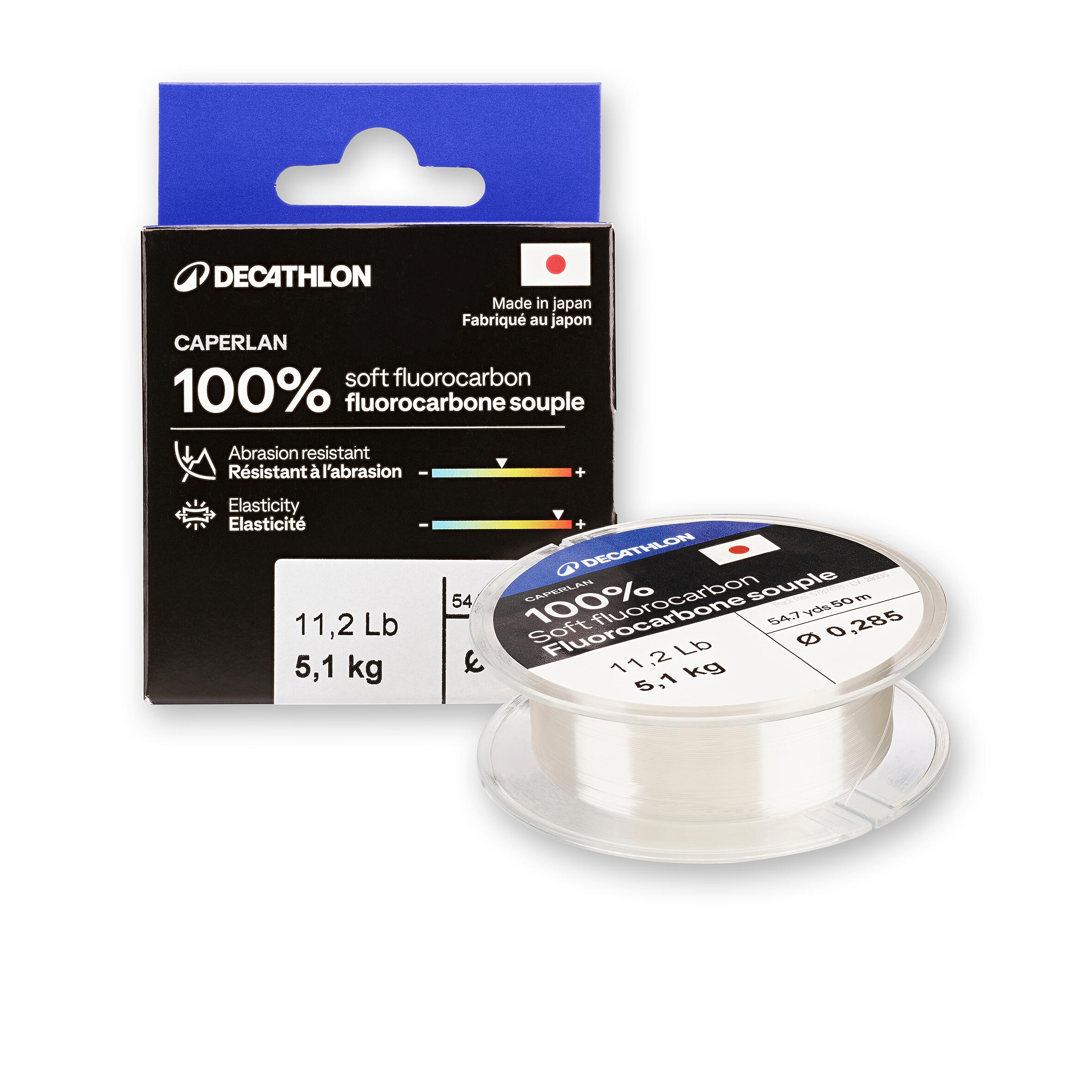 Fishing line Fluorocarbon 100% Soft CAPERLAN | Decathlon
