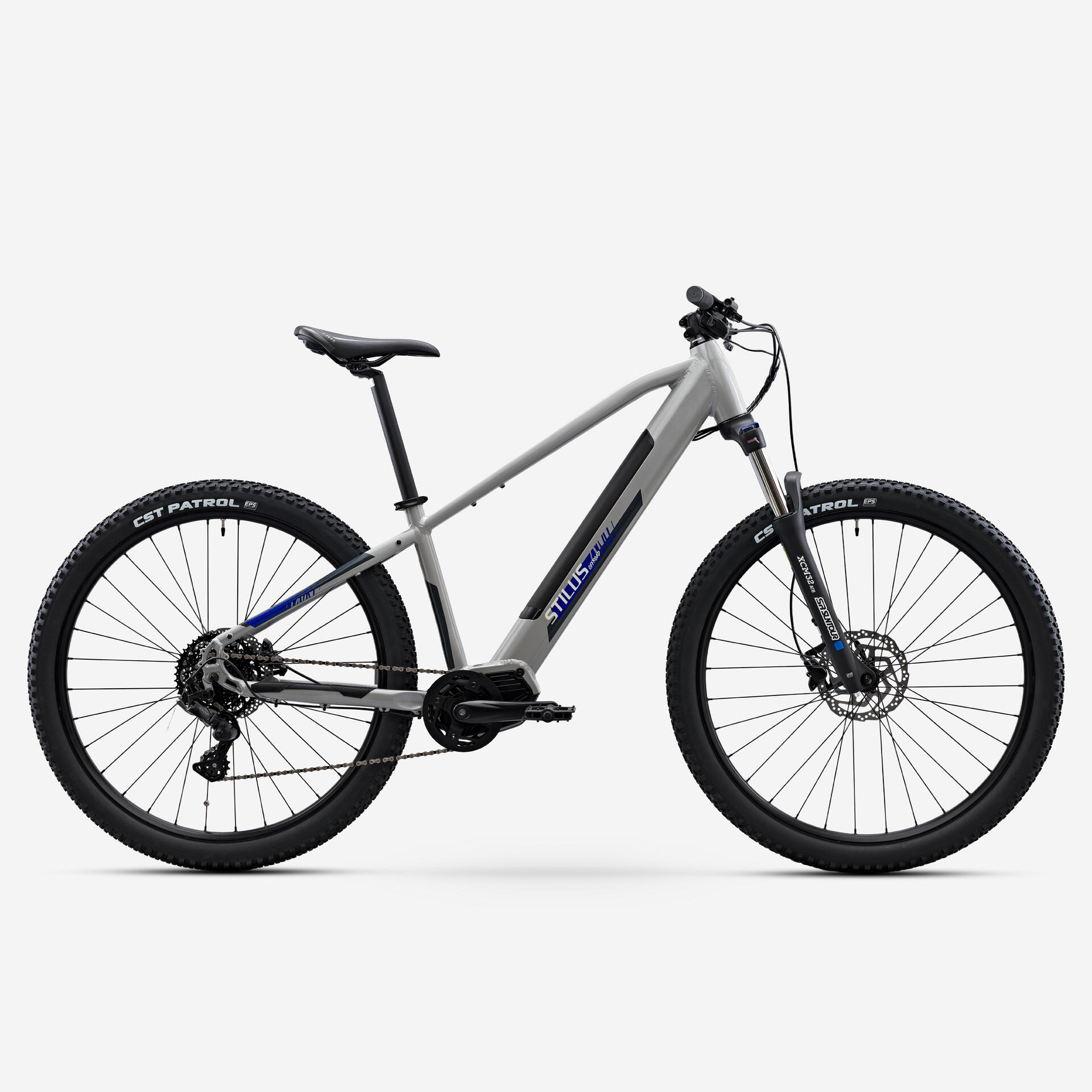 Electric touring hardtail MTB, Stilus Off Road light grey STILUS ...