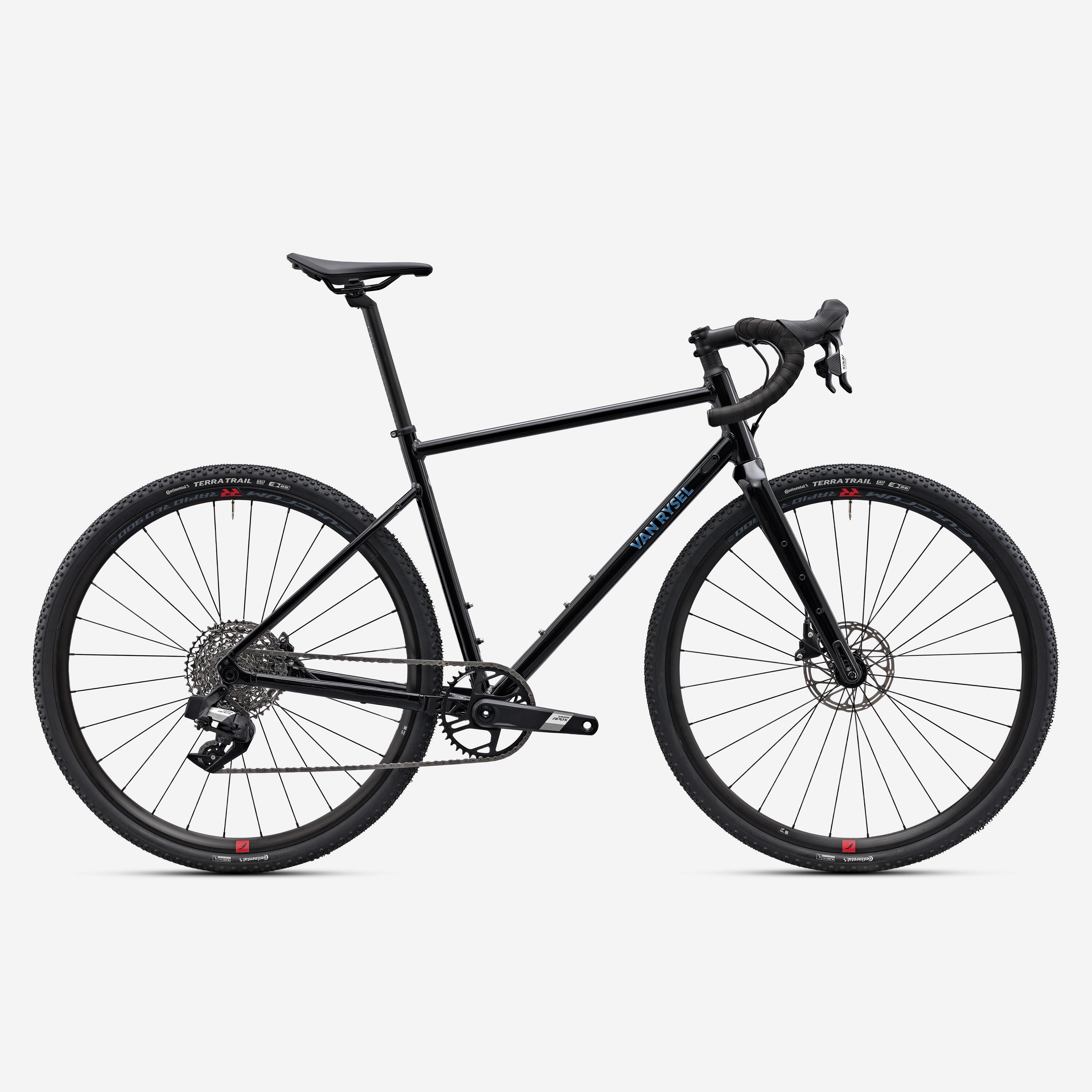 Gravelbike SRAM Apex AXS 1x12v GRVL AF zwart | Decathlon
