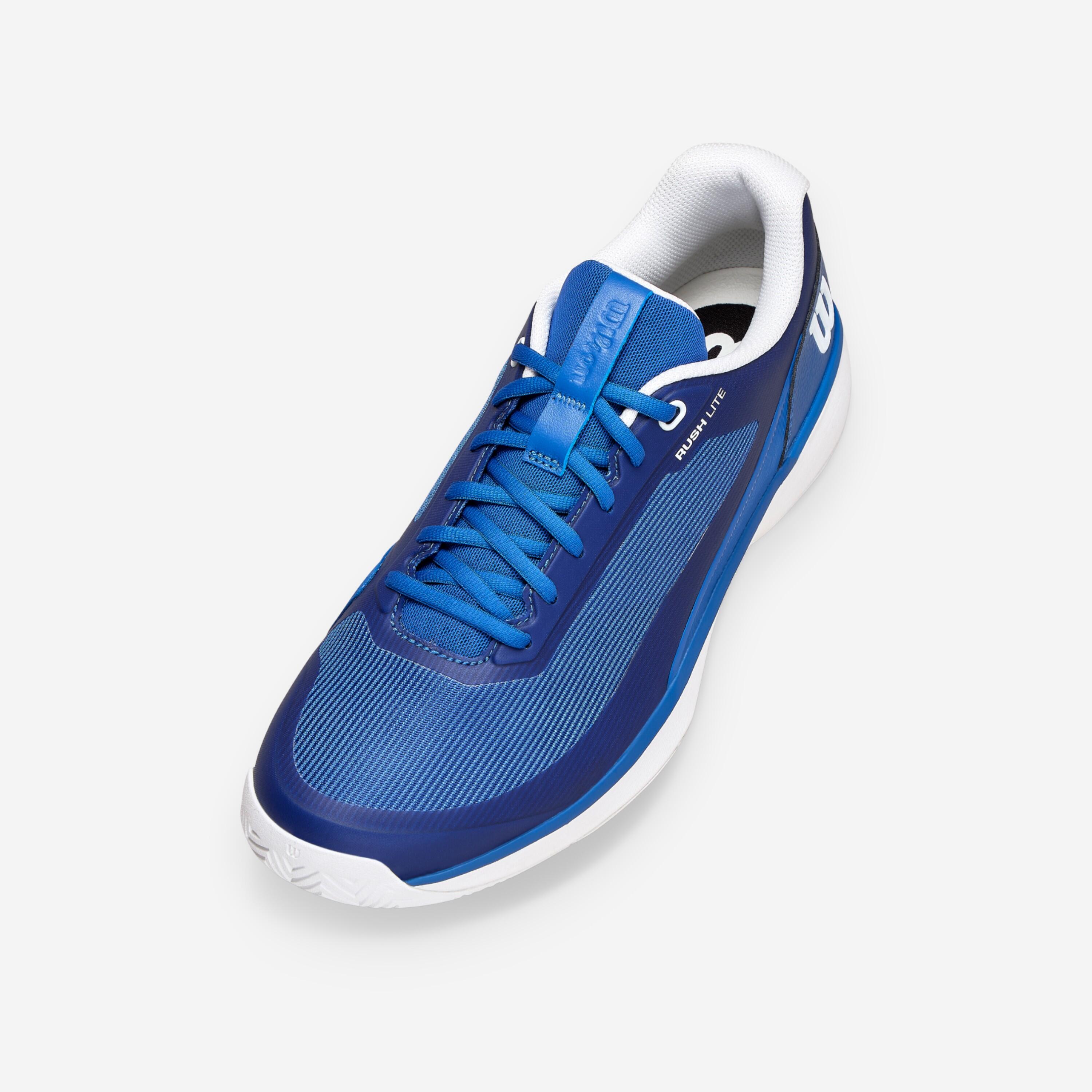 Men's Multicourt Tennis Shoes Rush Pro Lite - Blue/White/Yellow WILSON ...