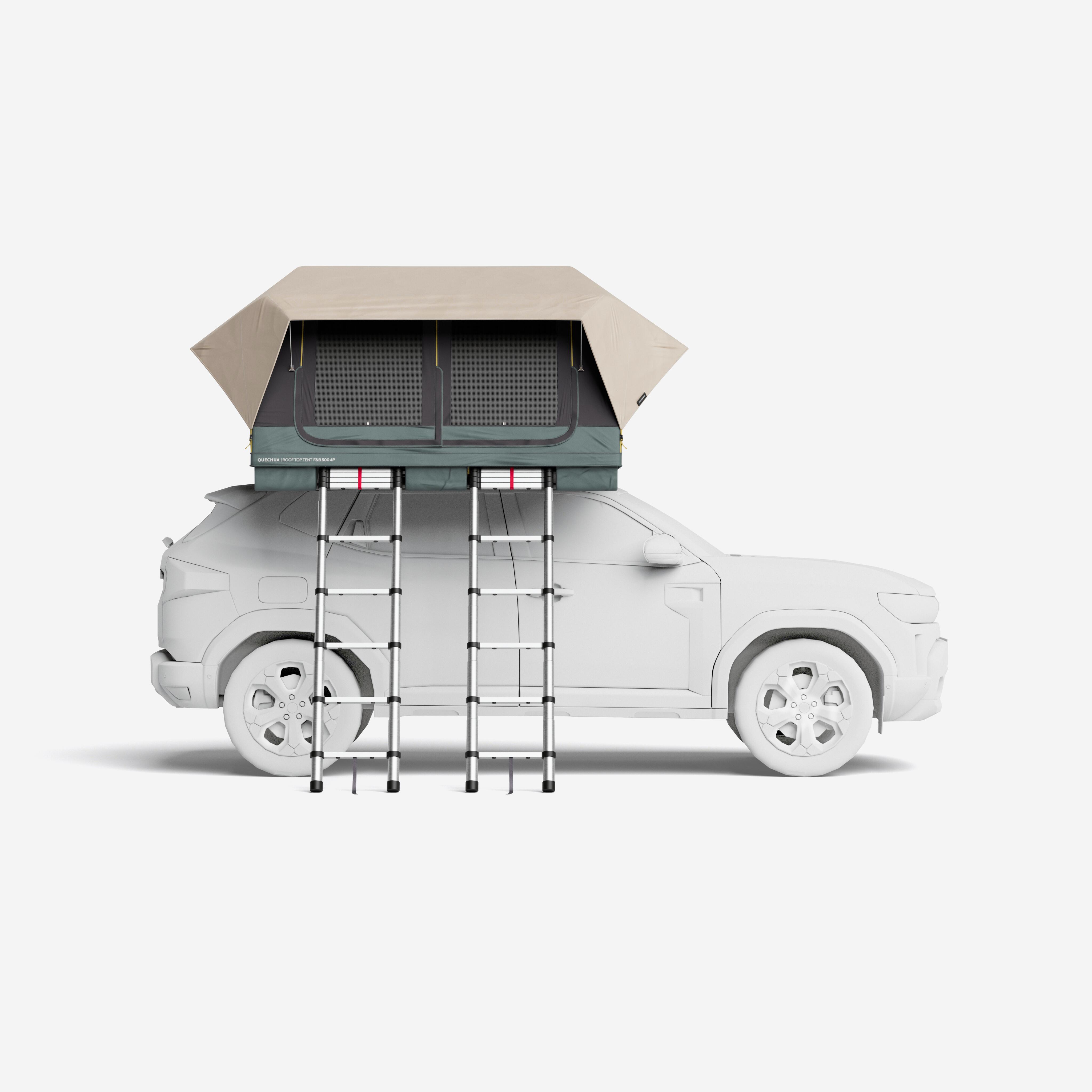 Krovni šator Fresh&Black za 4 osobe, MH500 4P Family - Decathlon