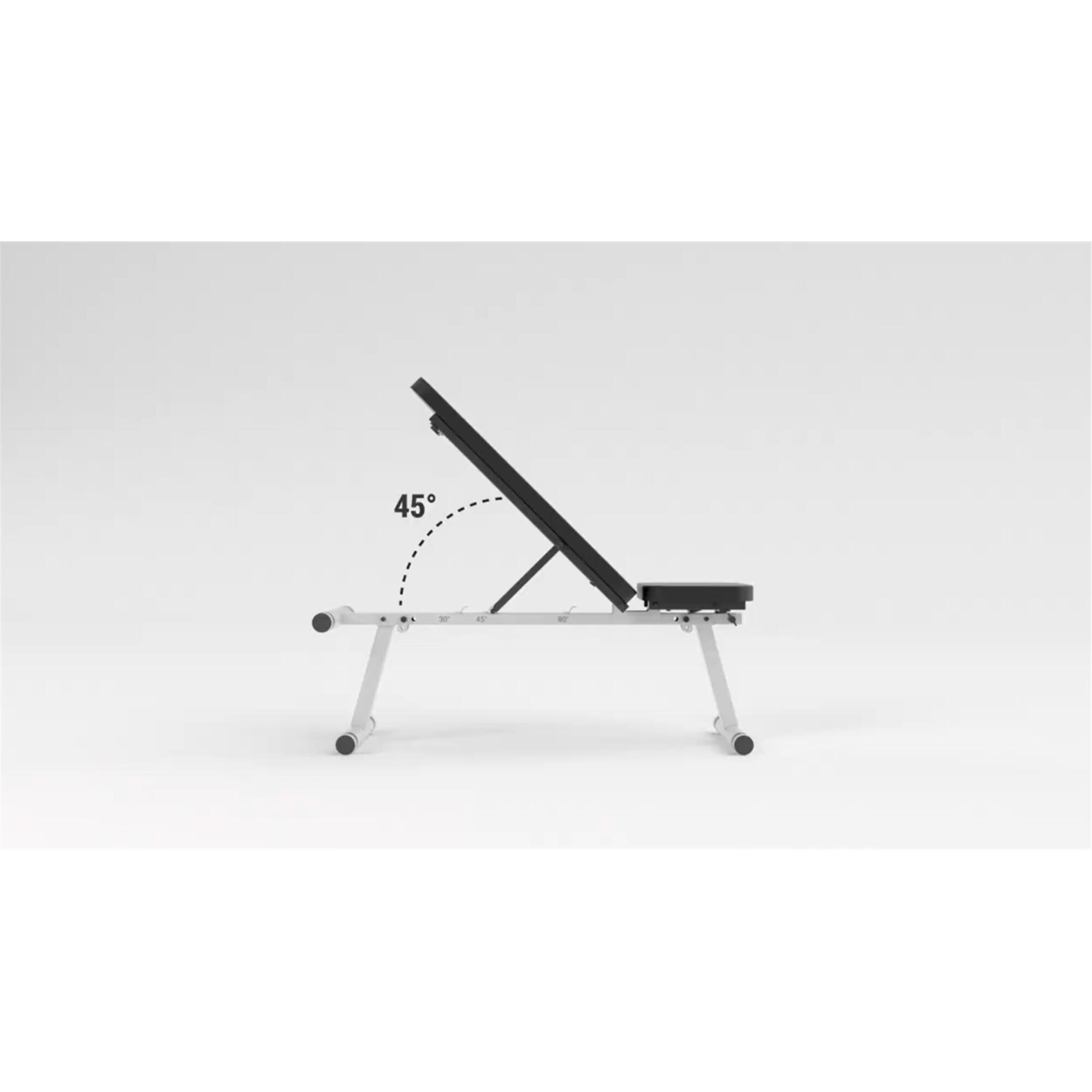 Banco Musculación Bench 500 Plegable Inclinable | Decathlon