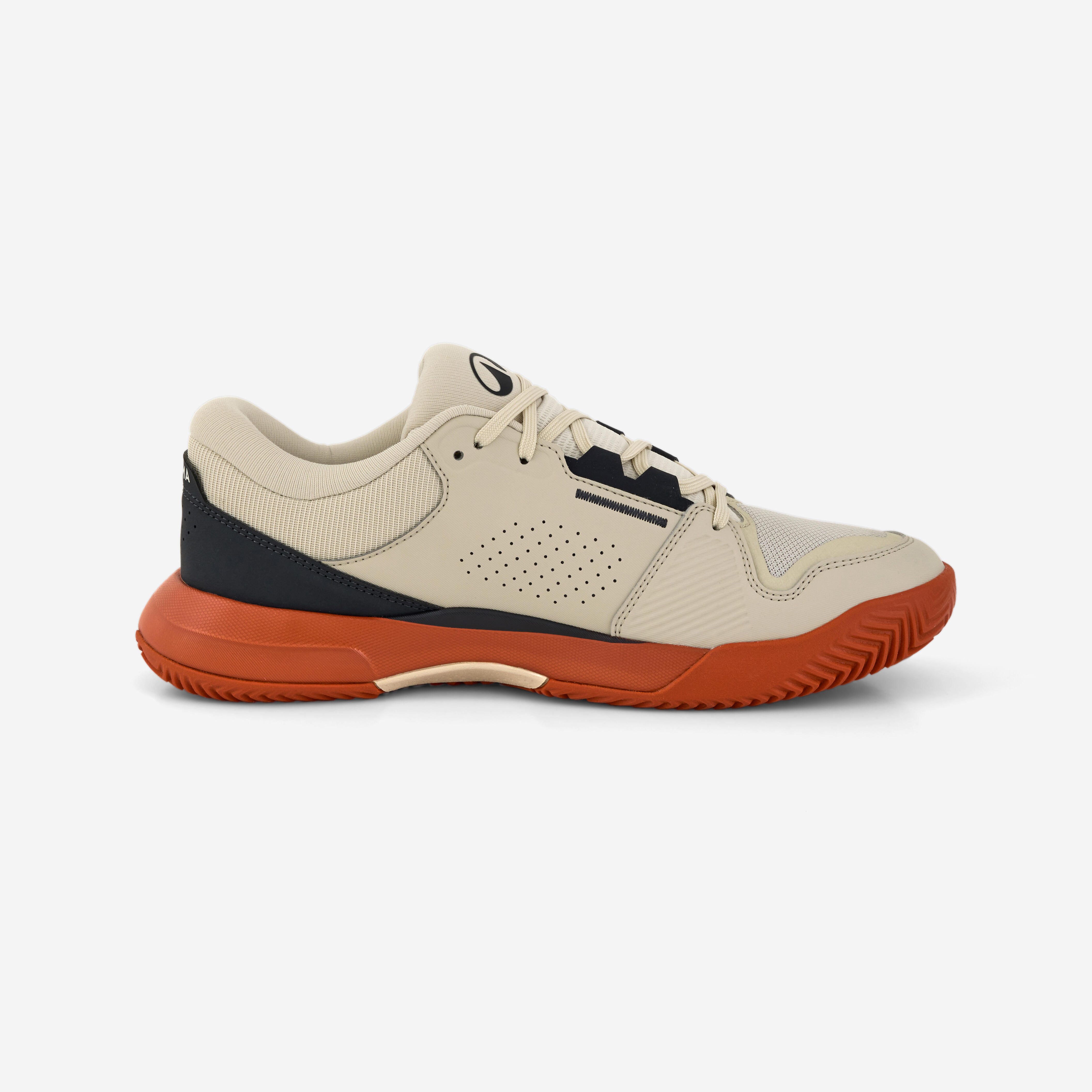 Tenisice Comfort za zemljane podloge za odrasle bež - Decathlon