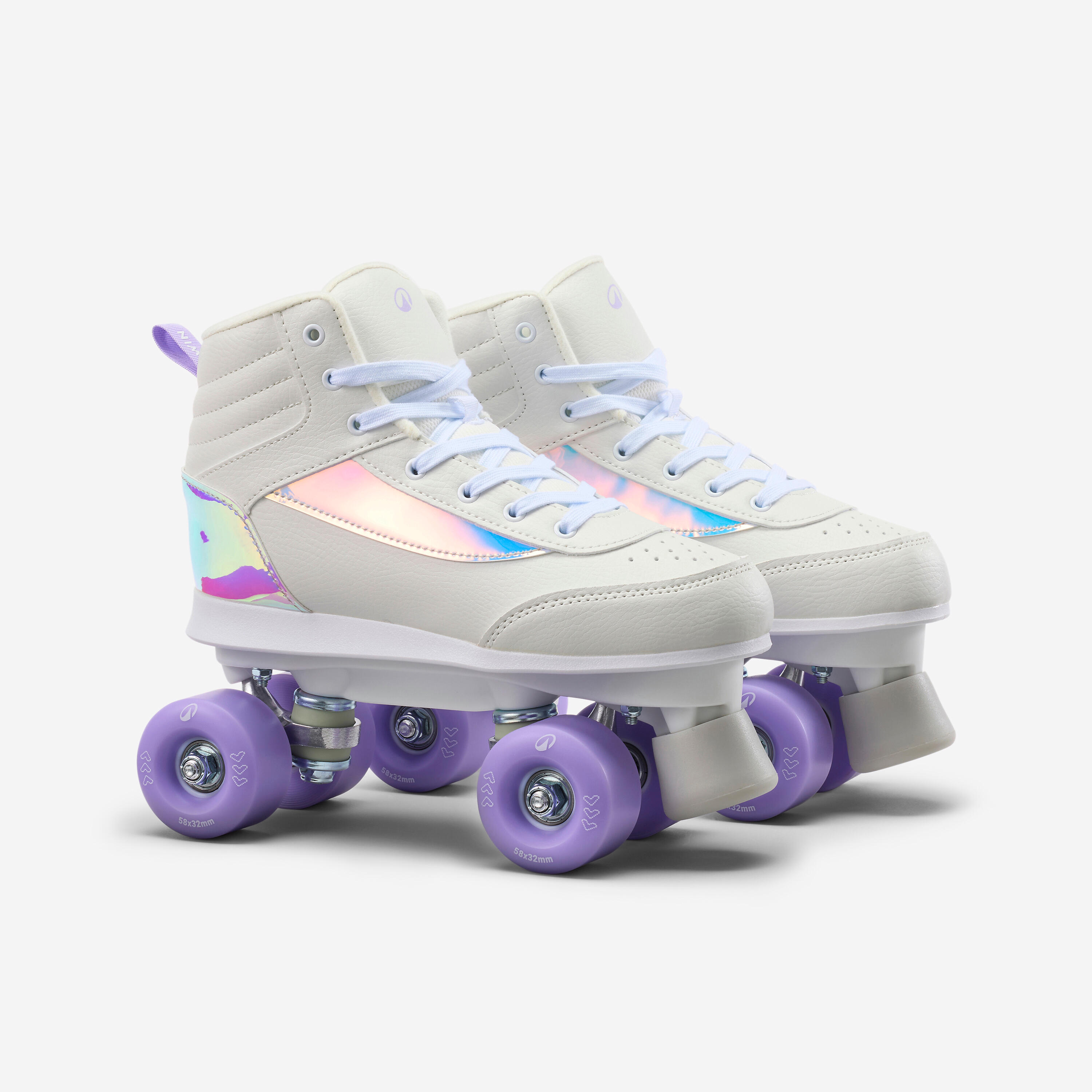 Quad Roller Skates 100 - Lilac | Decathlon