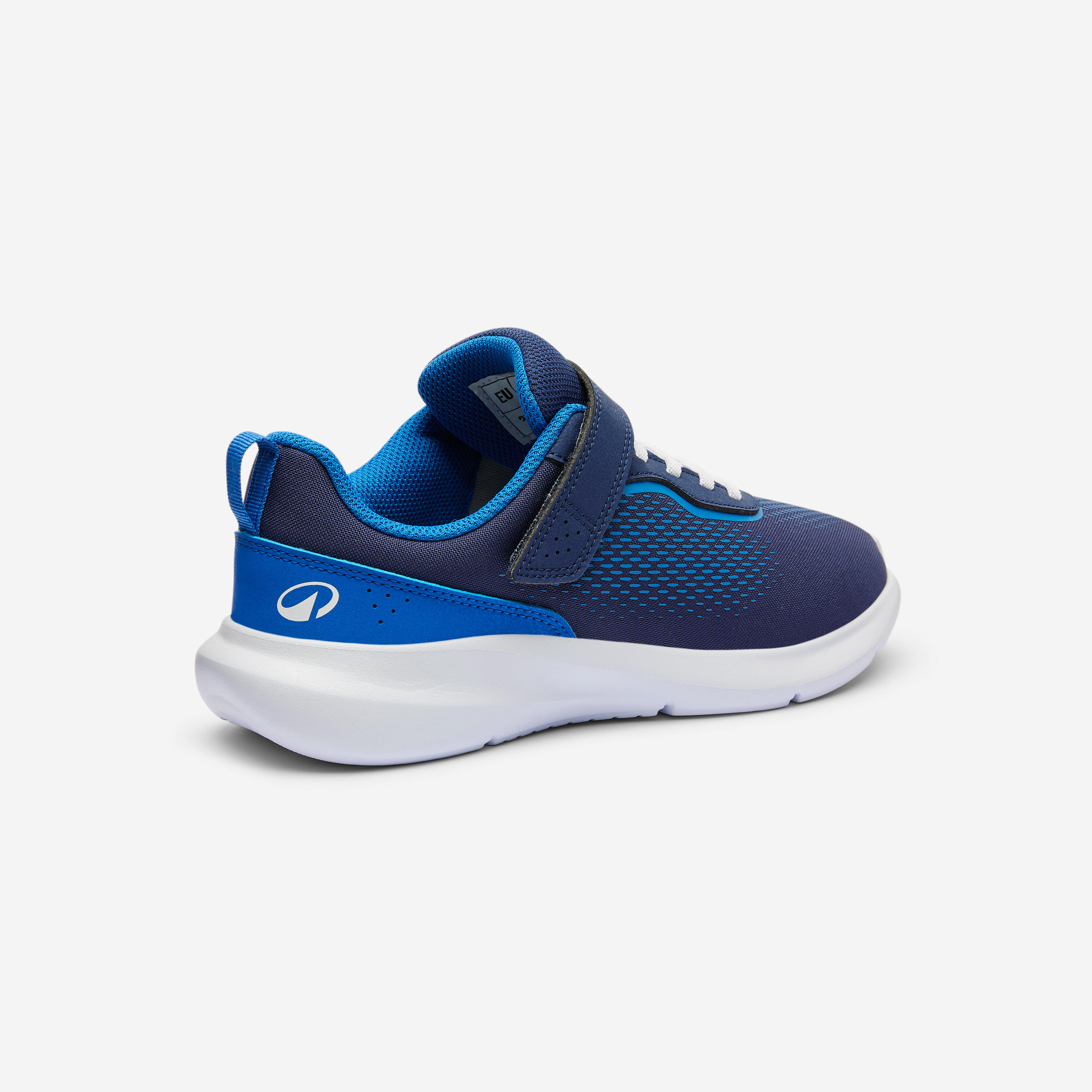 Kids’ lightweight rip-tab shoes, Play Fun blue - Decathlon