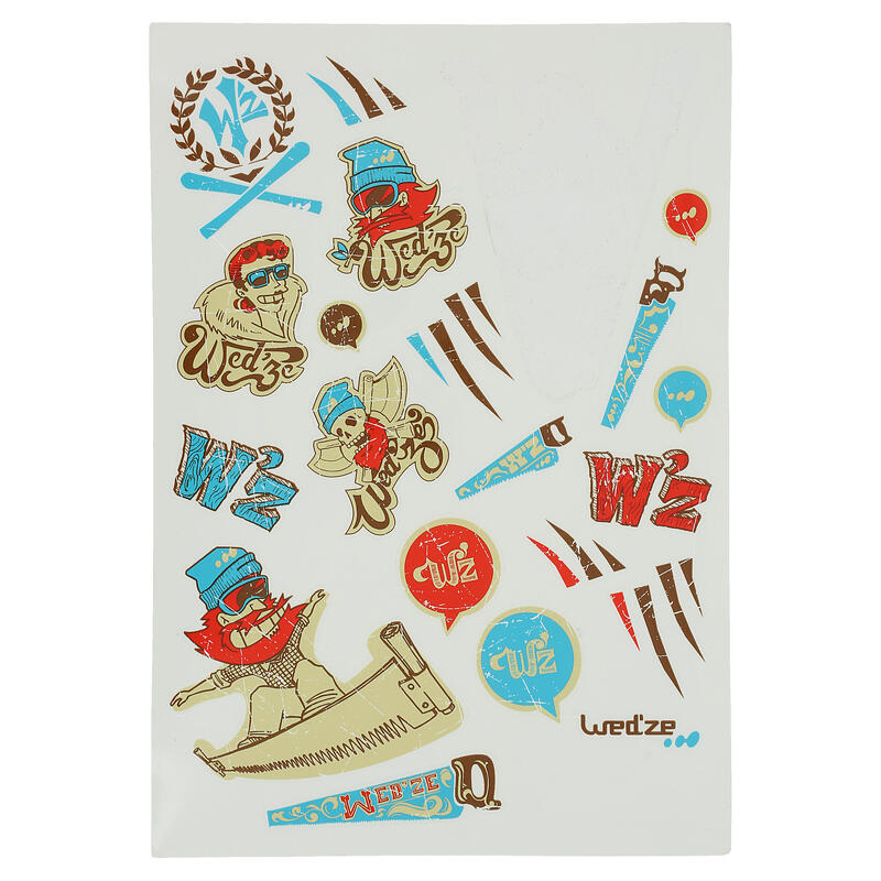 WEDZE BUCH + CLOU 14 CHILDREN'S SKI HELMET STICKER WEDZE - Decathlon