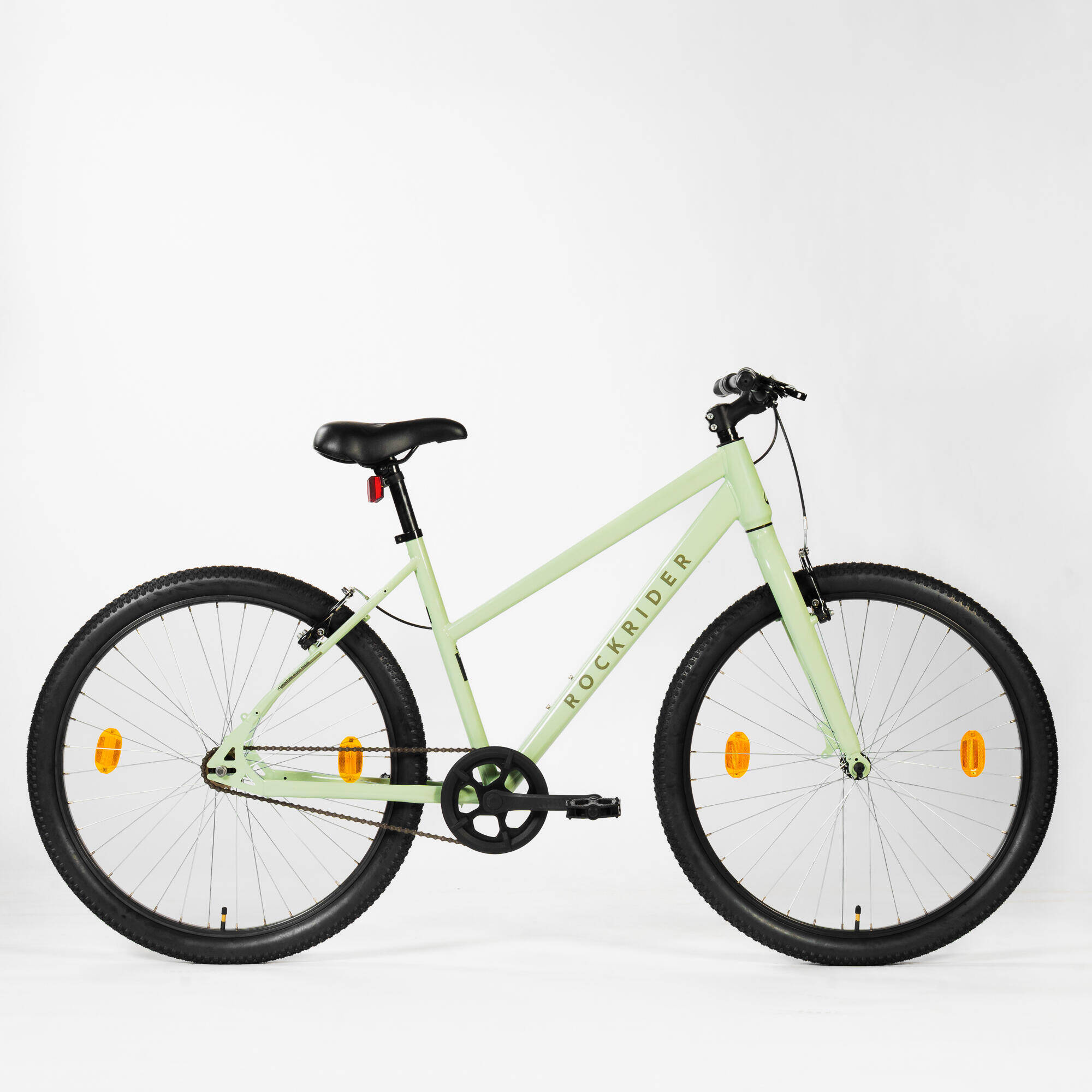 A durable, non-geared bicycle with a easy to get on and off low frame.