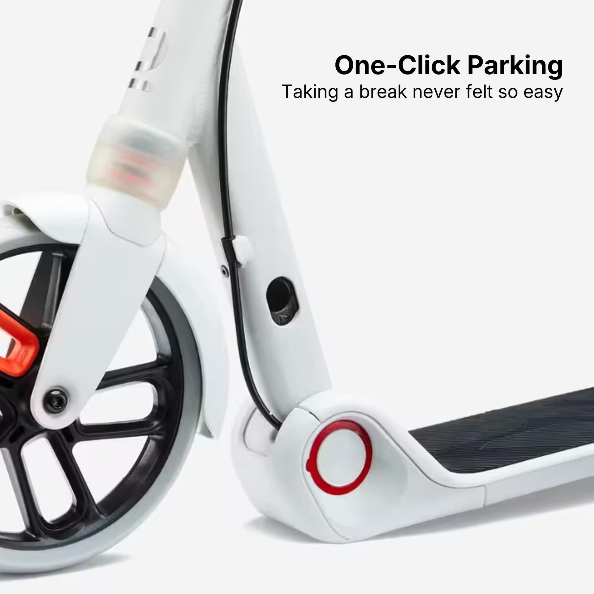 Kids' Scooter M900 - Lunar Grey & Touch of Red