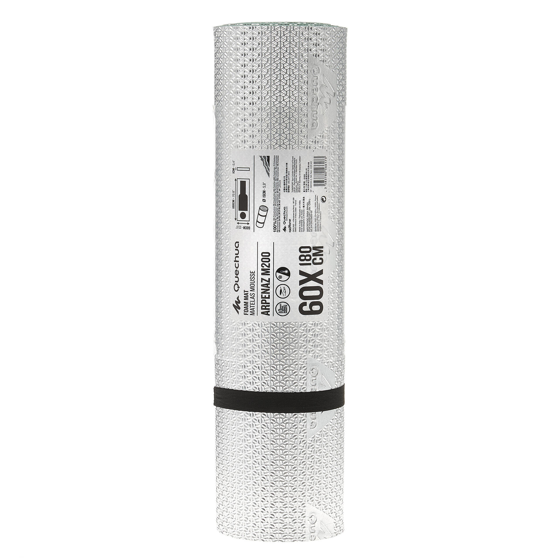 Arpenaz M200 Foam Trekking Mattress-Green