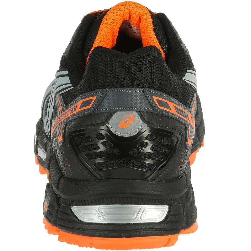 ASICS KANAKU GEL MEN'S TRAIL RUNNING SHOES M SS15 BLACK/ORANGE ASICS ...