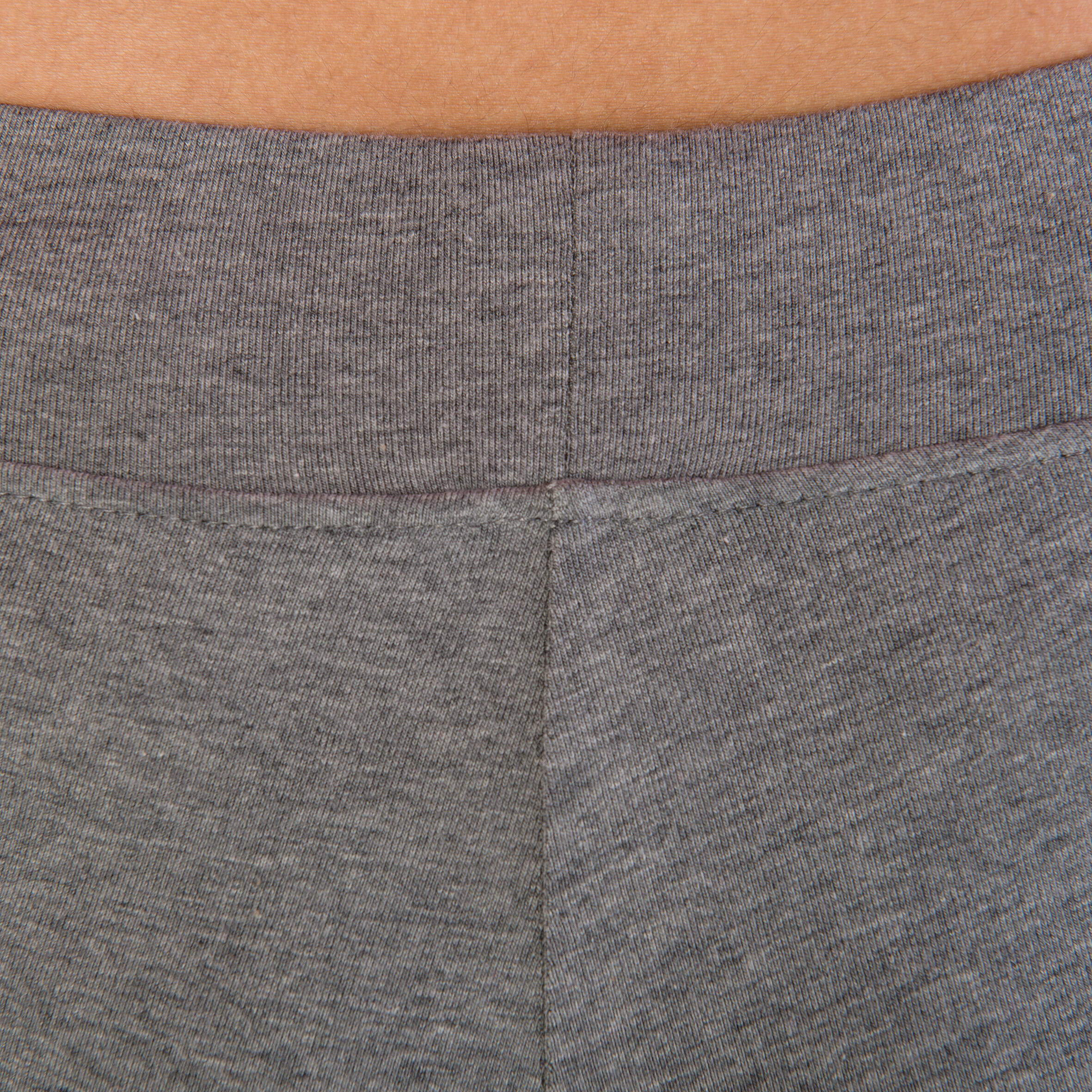 Fit+ Women's Slim-Fit Fitness Cropped Bottoms - Mottled Grey