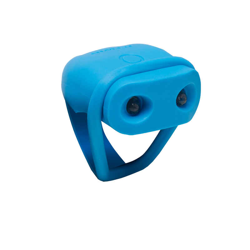 Sl 100 Rear Led Battery-powered Bike Light 2 Lumens - - Decathlon