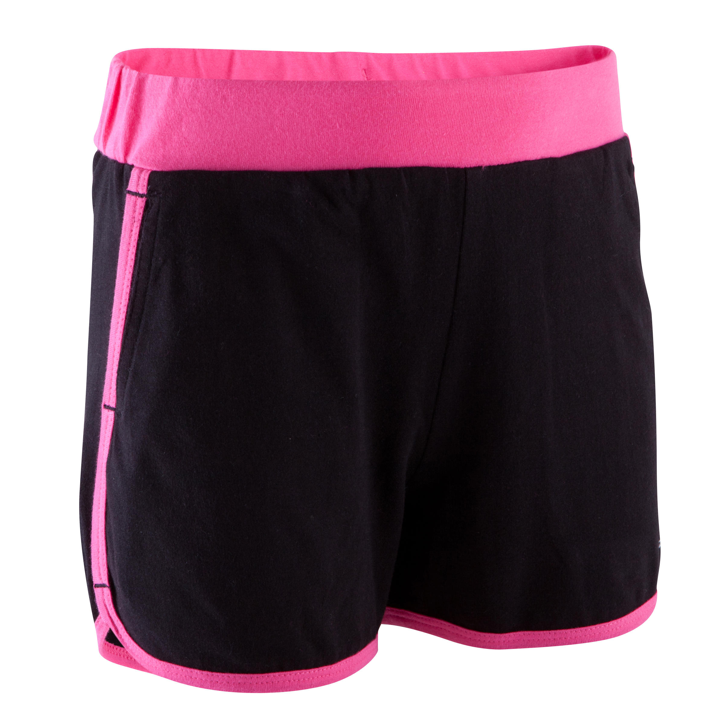 Girls' Gym Shorts - Black - Decathlon