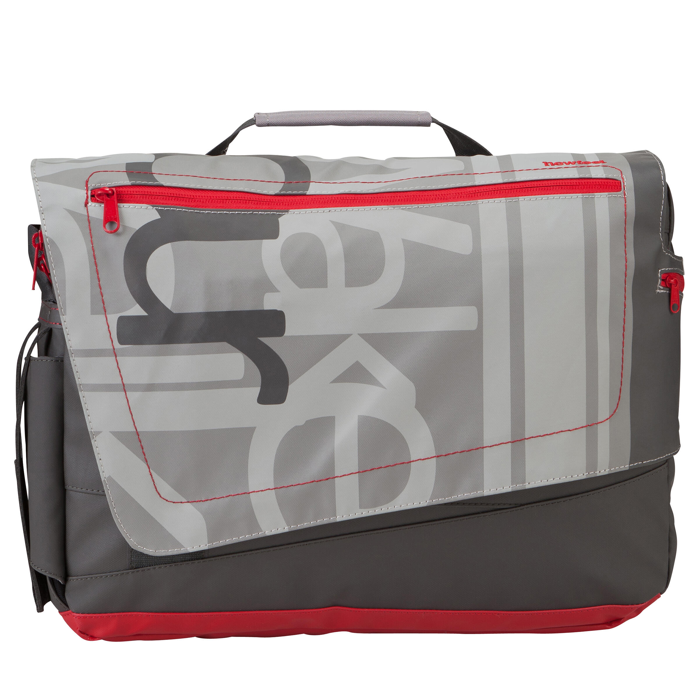 Backenger UP 20 L Laptop Messenger bag/Backpack - grey/white - Decathlon