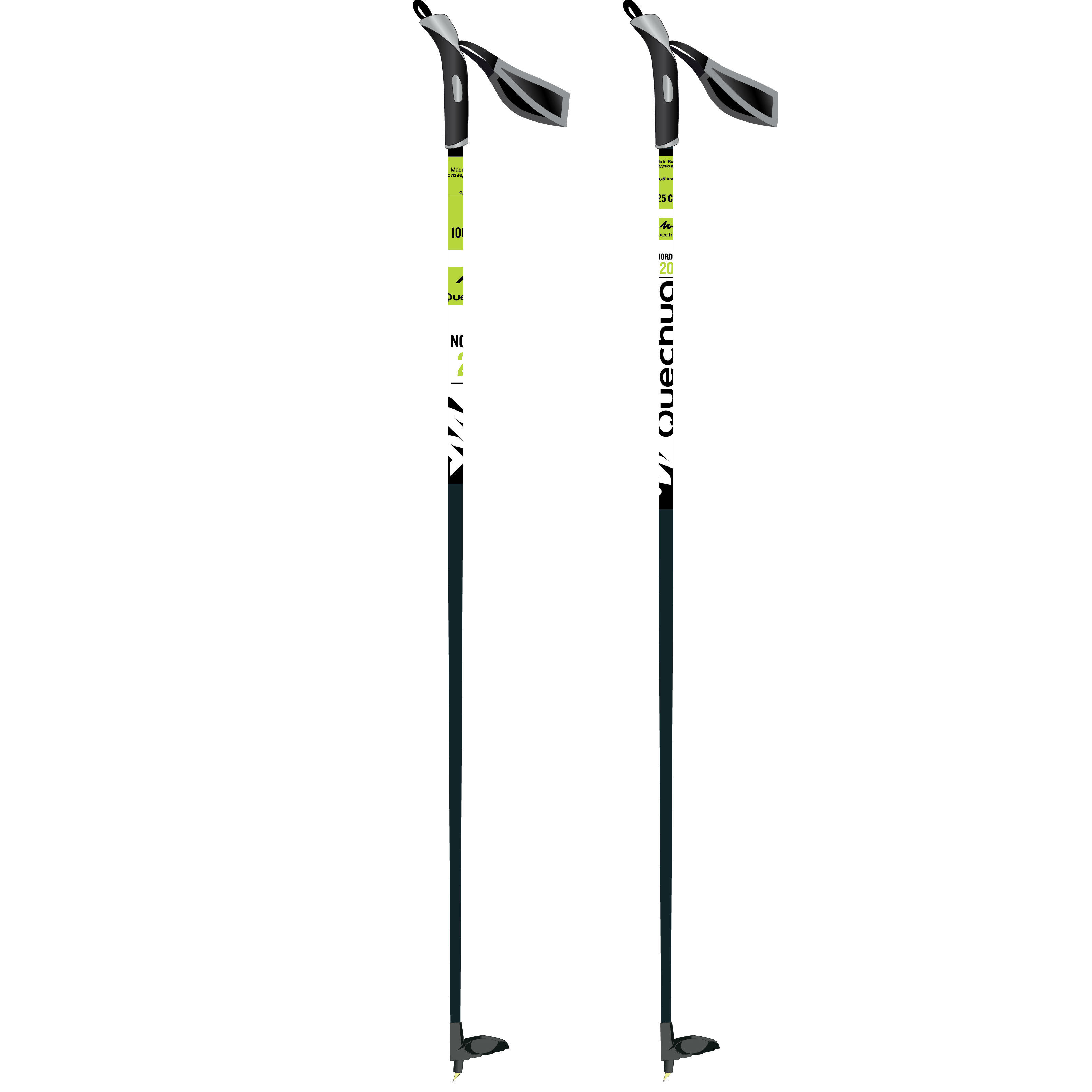 Nordic 20 Junior Recreational Cross-Country Ski Poles - Decathlon