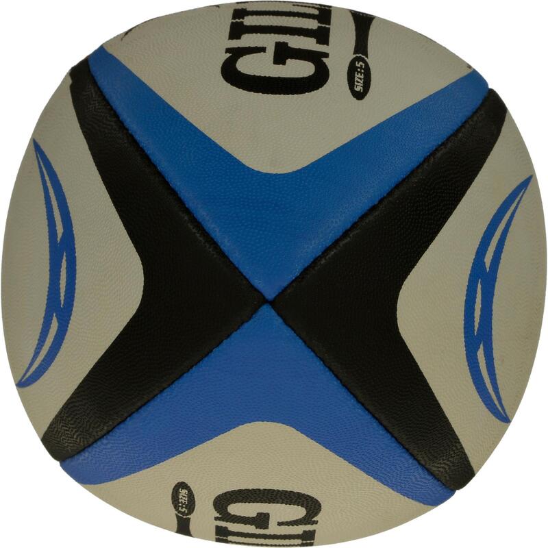 Pallone rugby Gilbert OMEGA taglia 5 bianco-blu GILBERT | DECATHLON