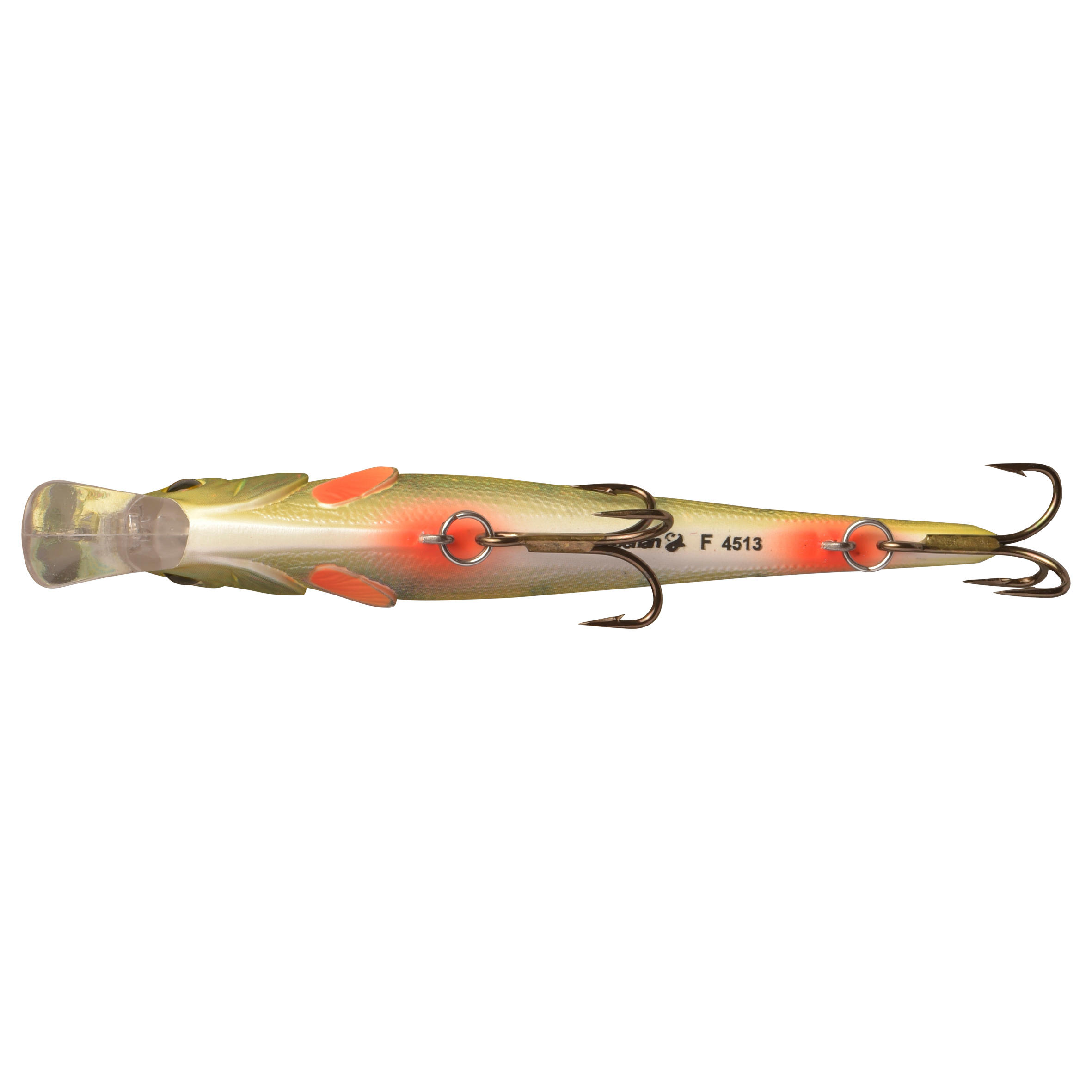 Glenroy 110 Perch Fishing floating plug bait - Decathlon