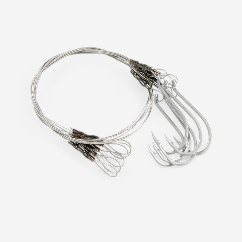 Przypon Caperlan Resifight SW 7 haczyk 6/0 27 kg 40 cm CAPERLAN | Decathlon