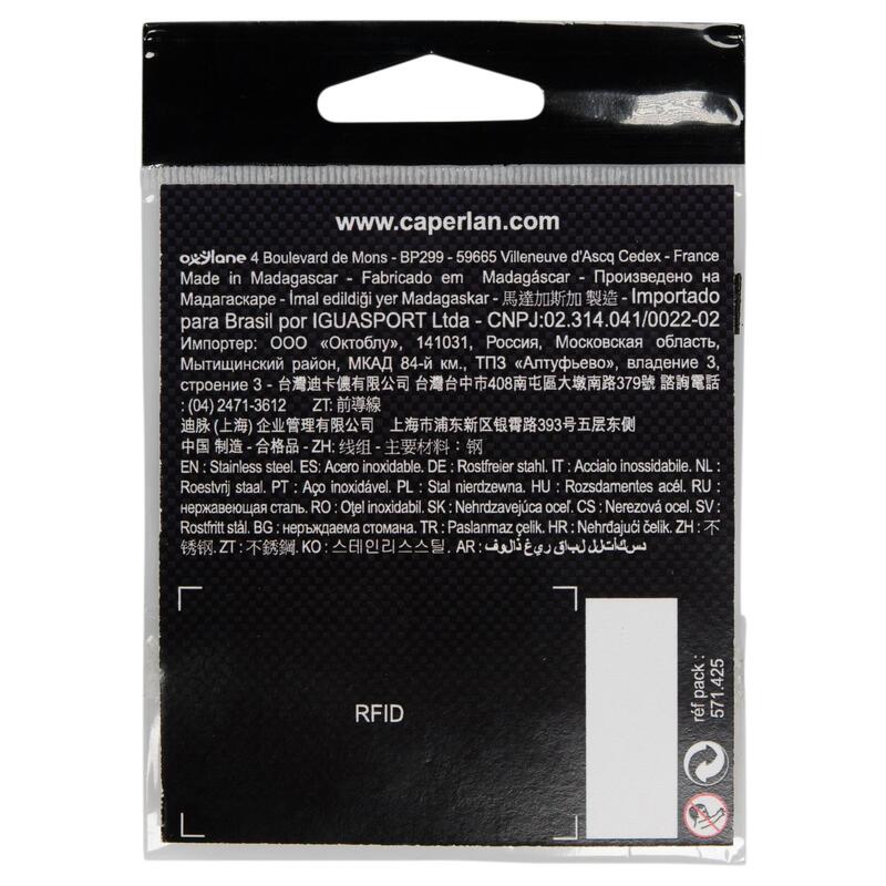 Resifight SW 7 Treble 2/0 18 kg Sea Fishing Leader CAPERLAN - Decathlon