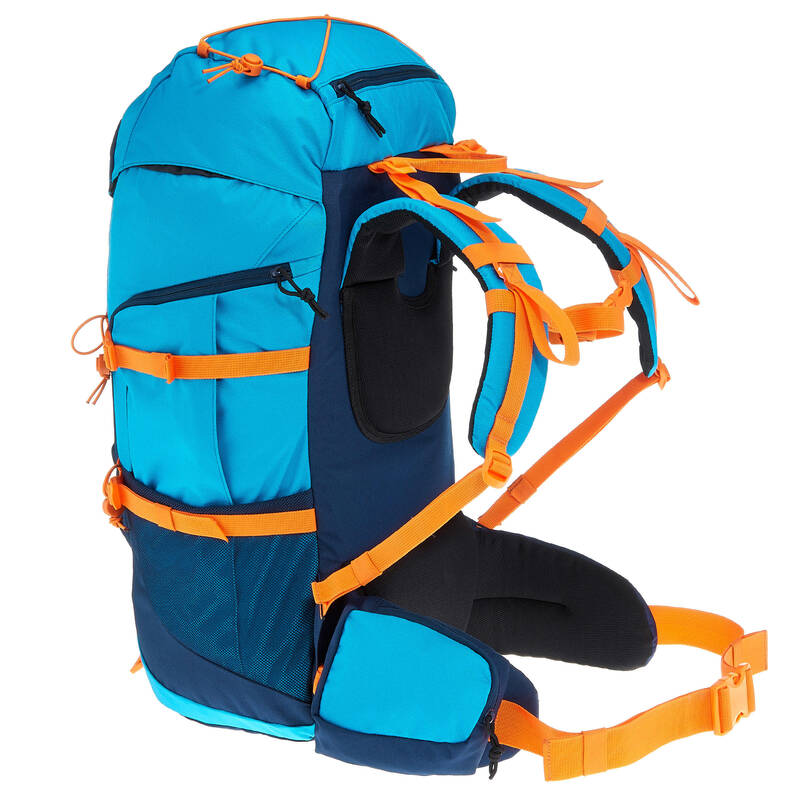 Dětský turistický batoh MH500 40 l modrý QUECHUA - Decathlon