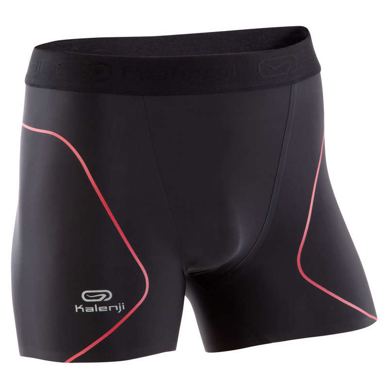 Boxers De Corrida Kiprun Homem Preto Vermelho Kalenji À Venda Na