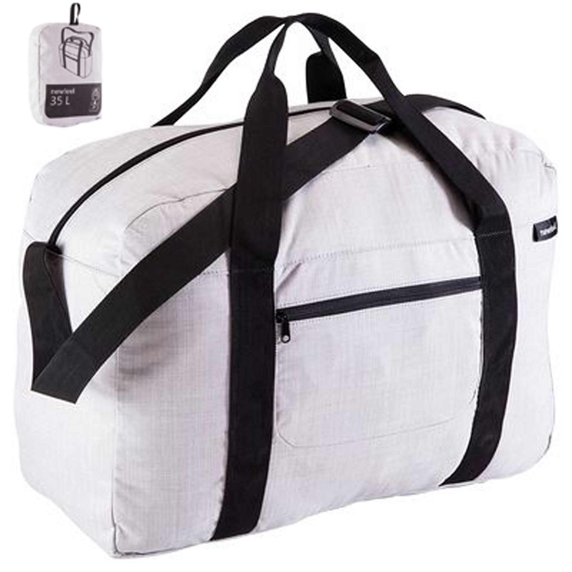 35 L foldaway duffle cabin bag - grey - Decathlon