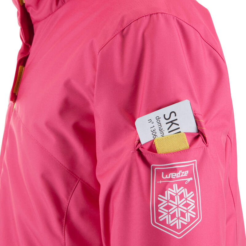 Firstheat Girls' Ski Jacket - Midnight blue WEDZE - Decathlon