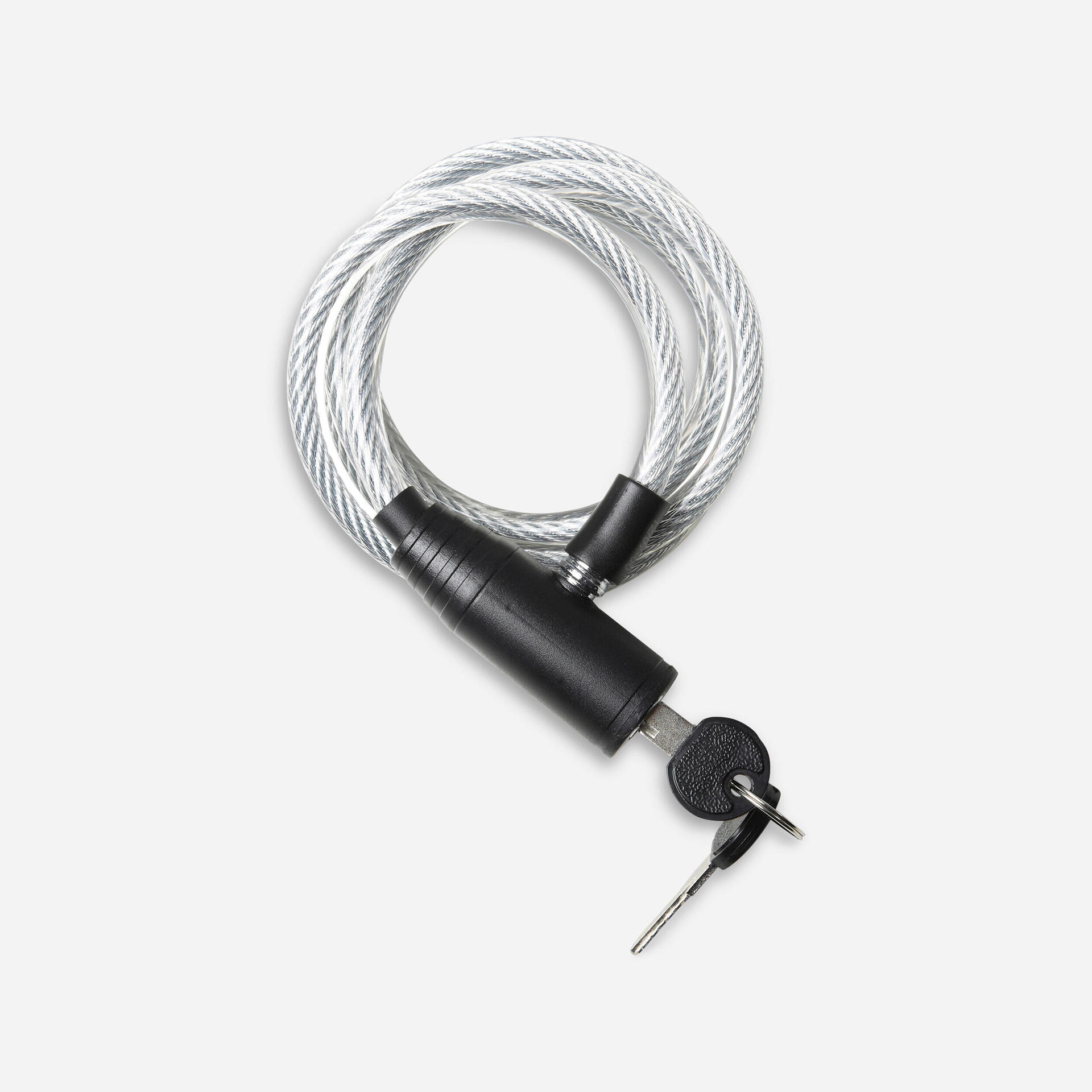 Bike Lock Elops 100 Cable Key - Grey