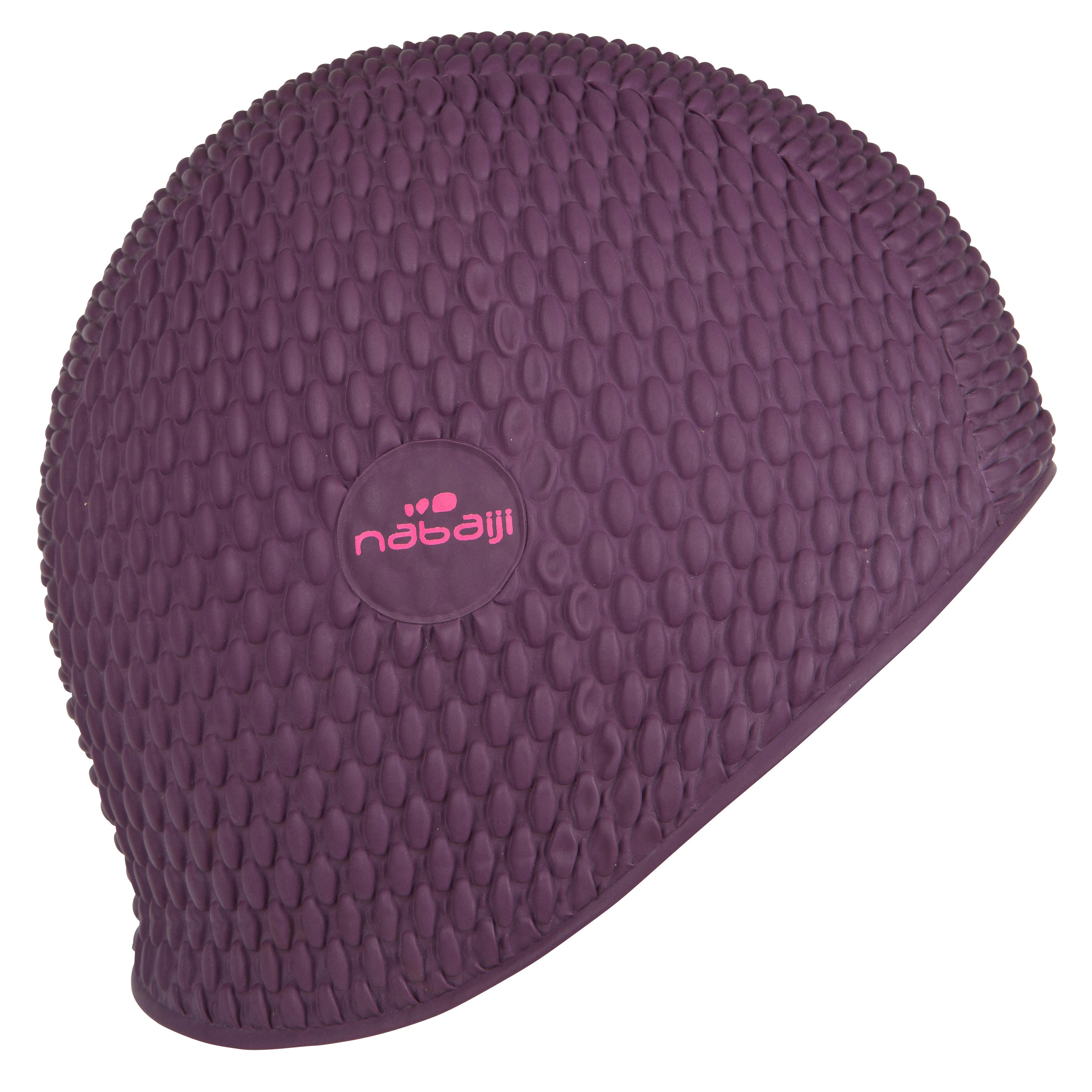 WAFFLE SWIM CAP - PURPLE