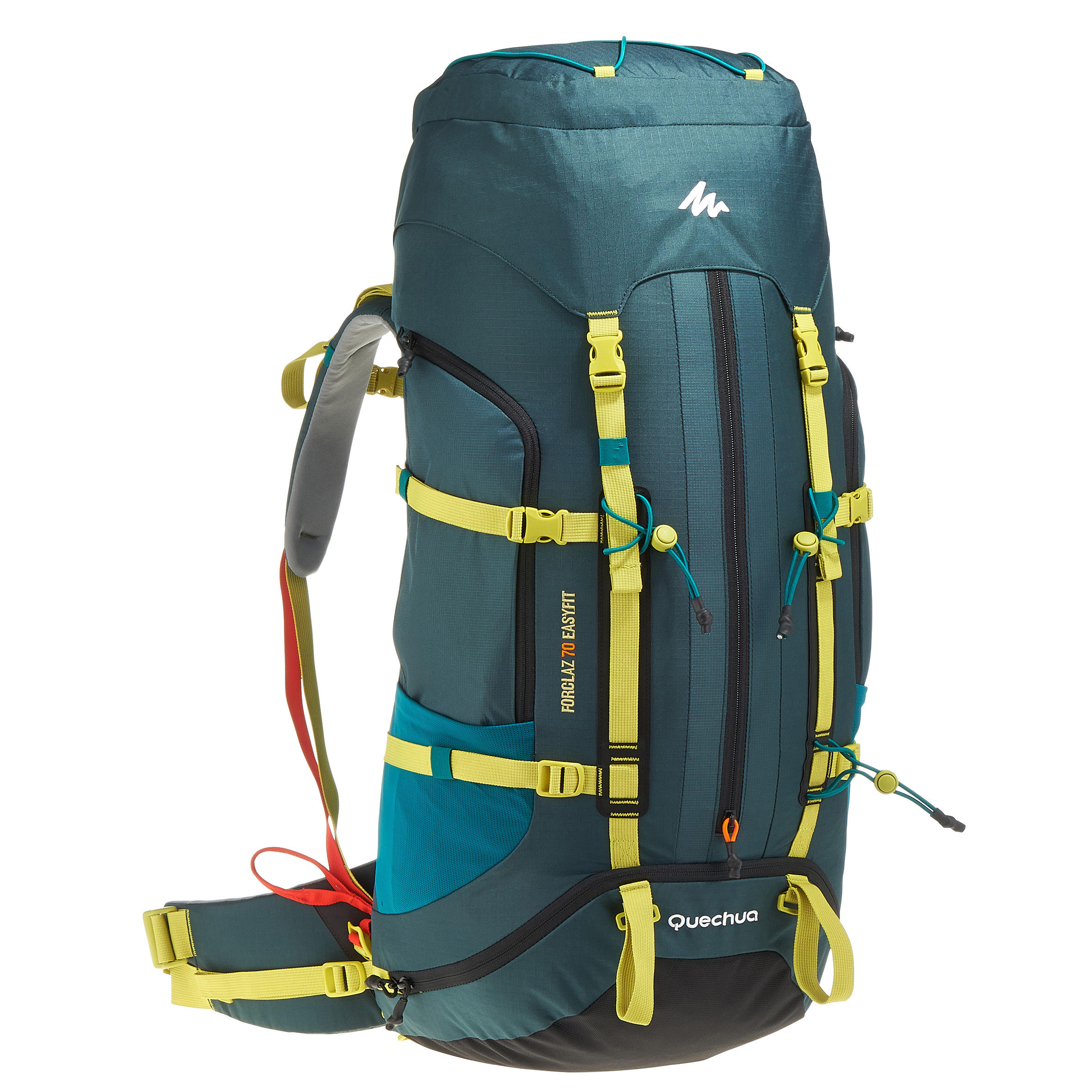 Trekkingrucksack Easyfit Herren 70 Liter blau Quechua - DECATHLON