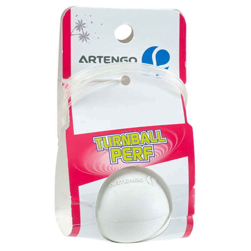 "TURNBALL PERF BALL" Speedball Ball - White Rubber - Decathlon