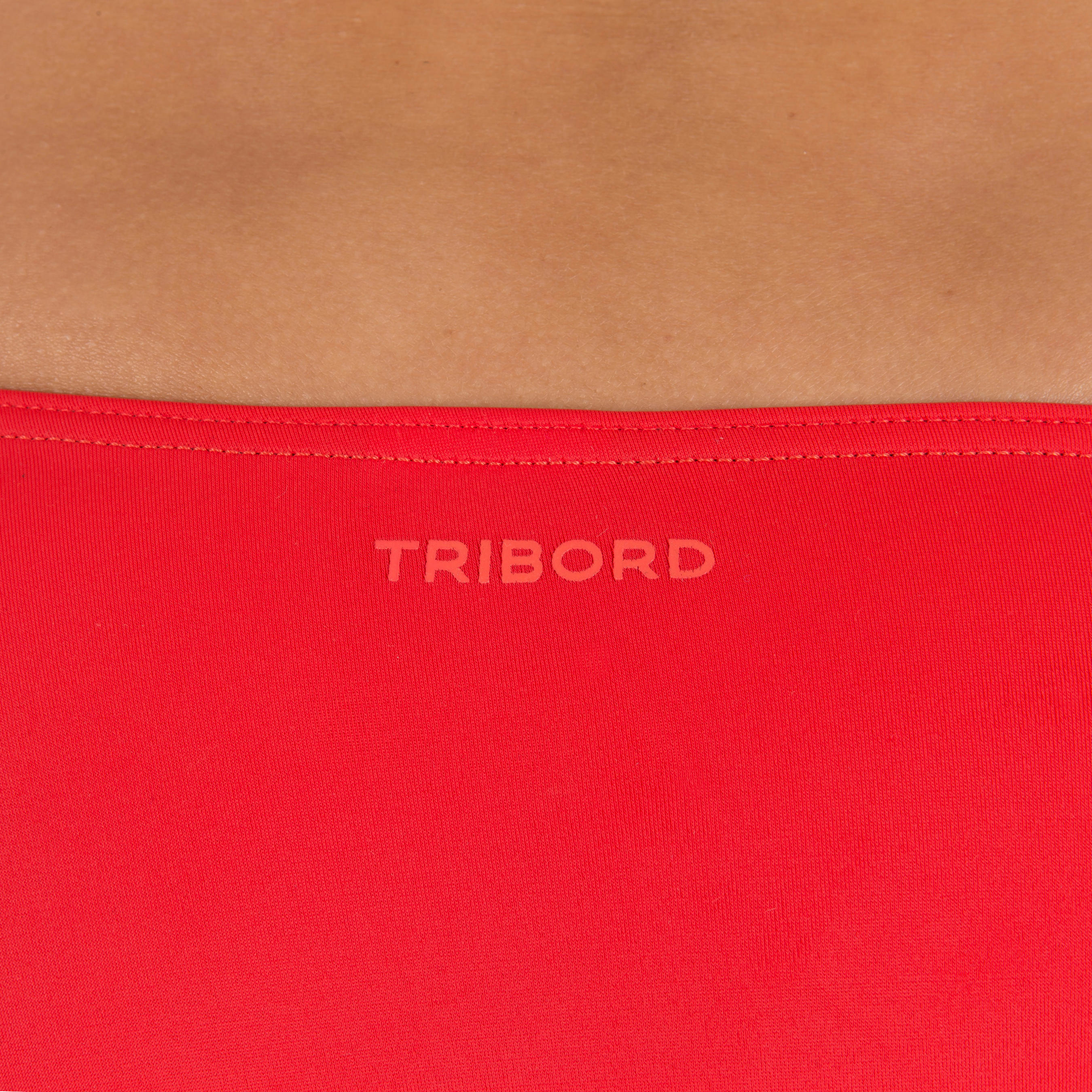 Sana Women'S Ultra Low-Cut Brazilian Briefs - Red OLAIAN | Decathlon