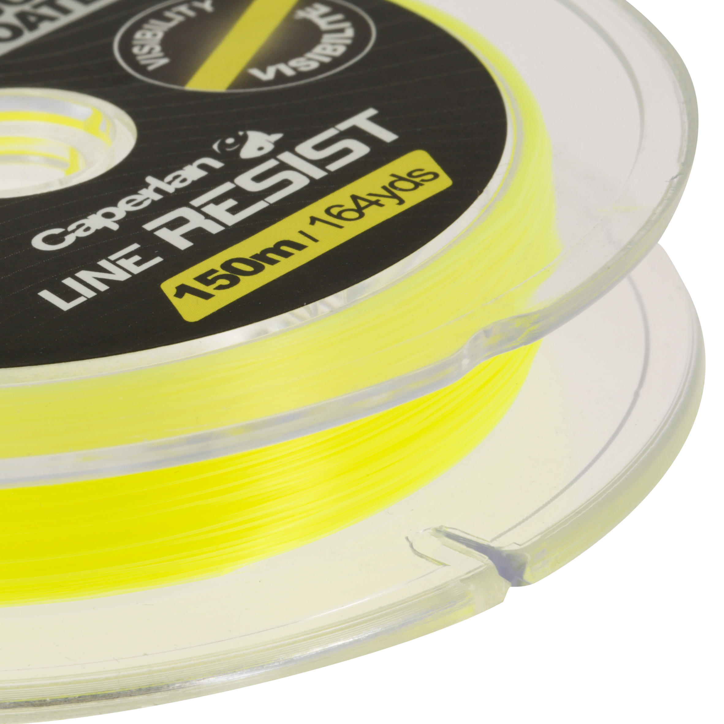 Makšķerēšanas aukla “Resist Fluo”, 150 m, dzeltena - Decathlon