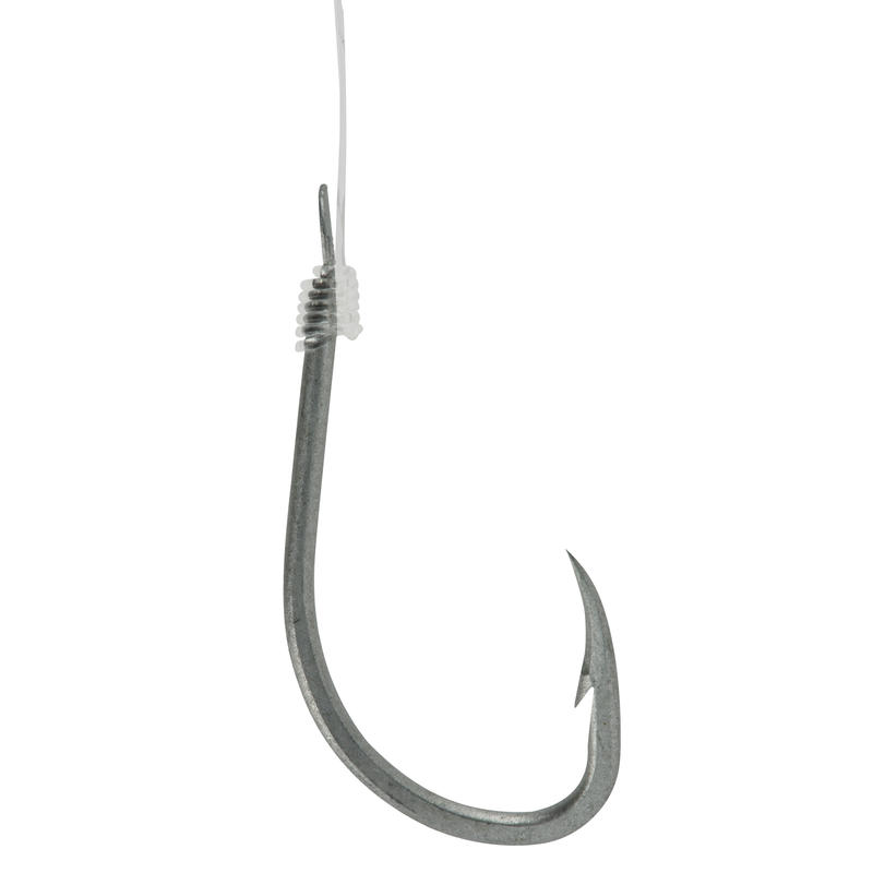 SN REVERSED spade-end hooks to line for sea fishing - Decathlon