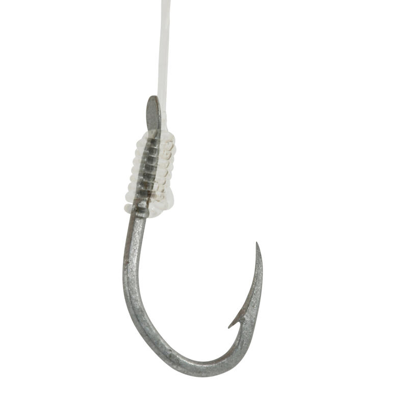 SN REVERSED spade-end hooks to line for sea fishing - Decathlon