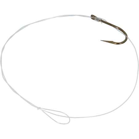 SN Hook Bronze Reverse Fishing Rigged Hooks - Decathlon