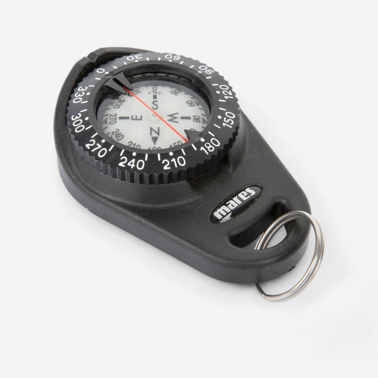 Compás brújula de buceo manual Clip Mares | Decathlon