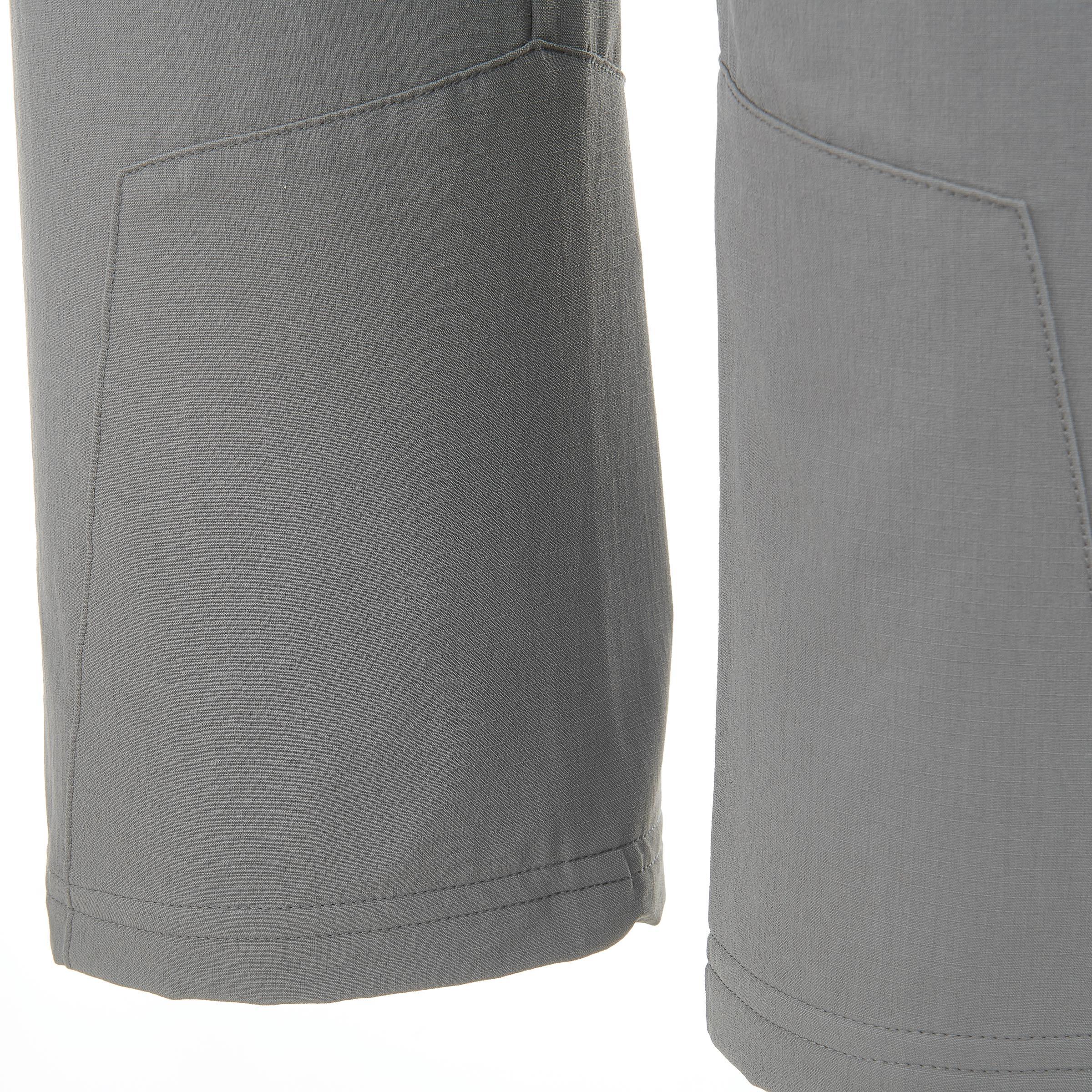 Forclaz 500 women's walking trousers - grey QUECHUA | Decathlon