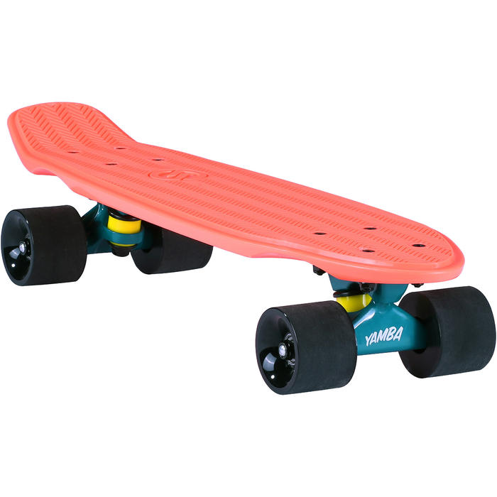 Oxelo Cruiser skateboard Yamba blauw koraal | Decathlon