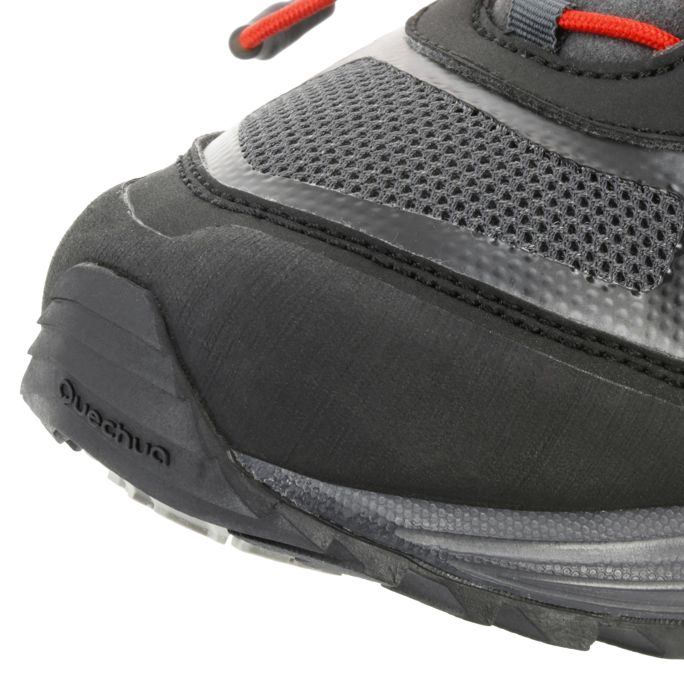 Forclaz 500 Helium Men’s Quick Hiking Shoes - Black - Decathlon